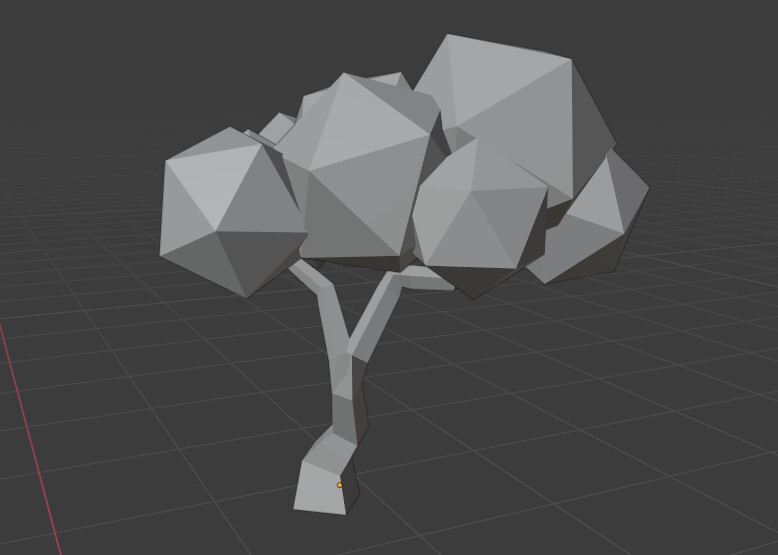 ArtStation - Low poly tree