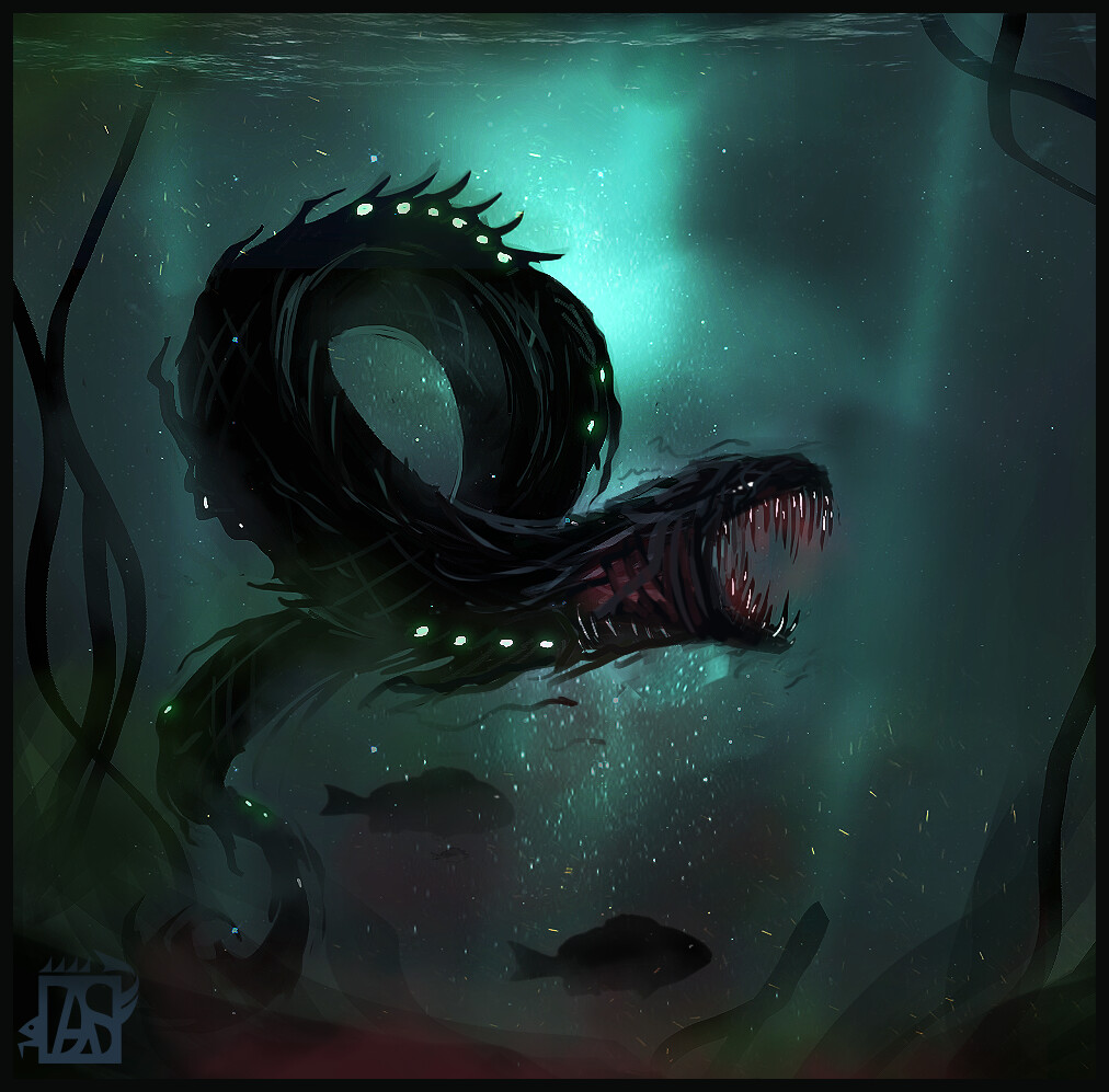 Daniel-André Sørensen - The Verd - Creatures - Rot Eel