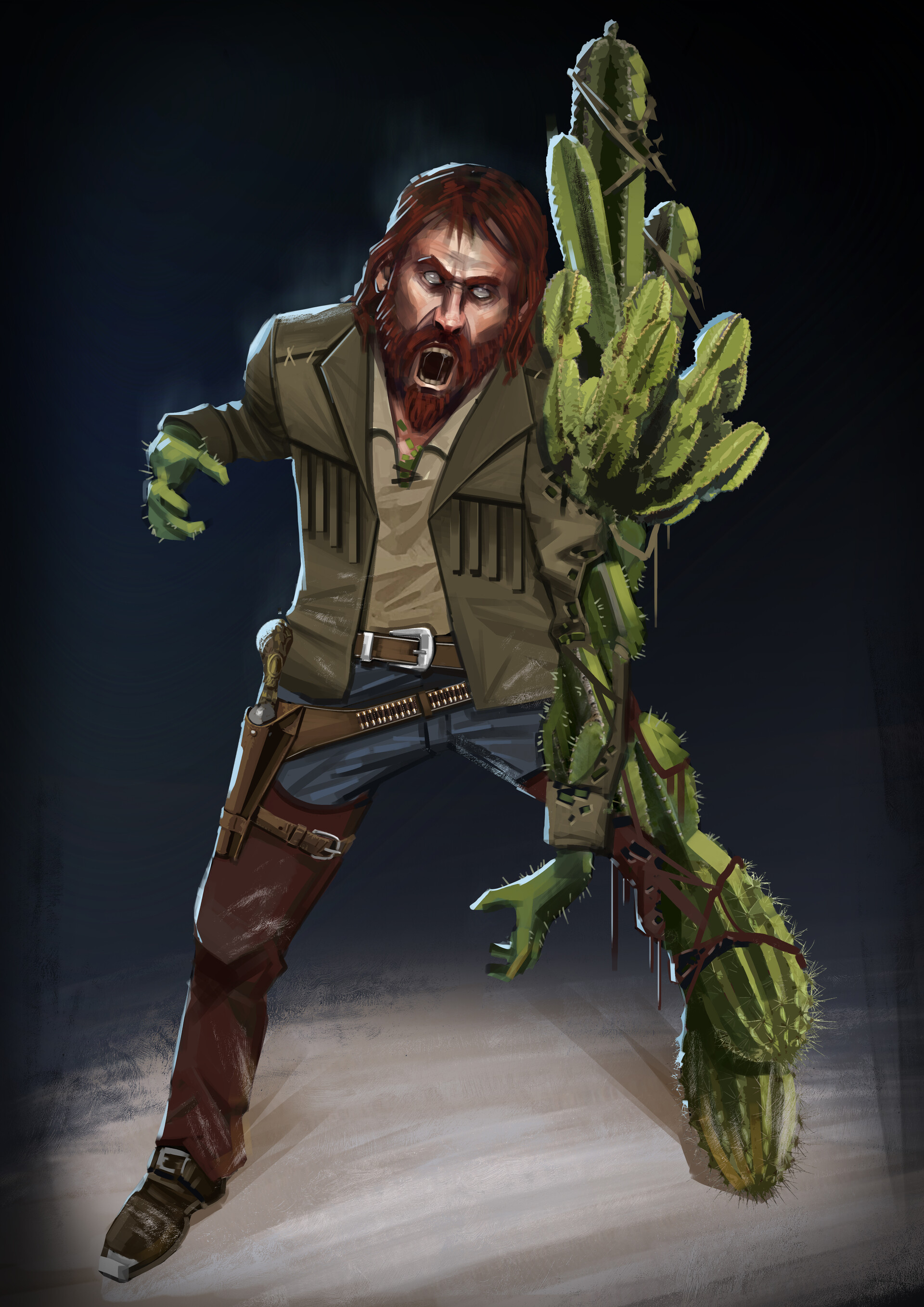 ArtStation - Cursed Outlaw