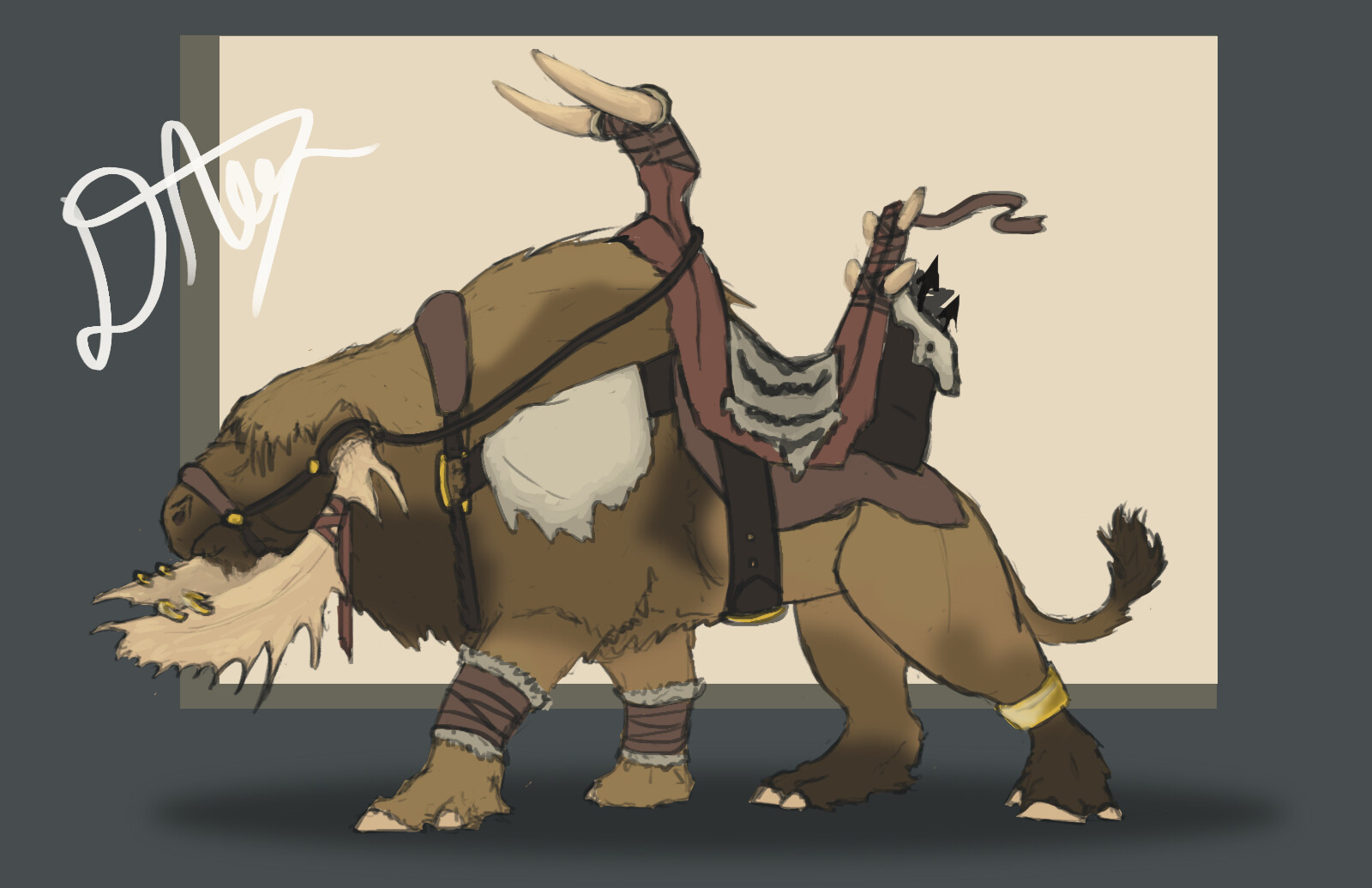 ArtStation - Creature Mount