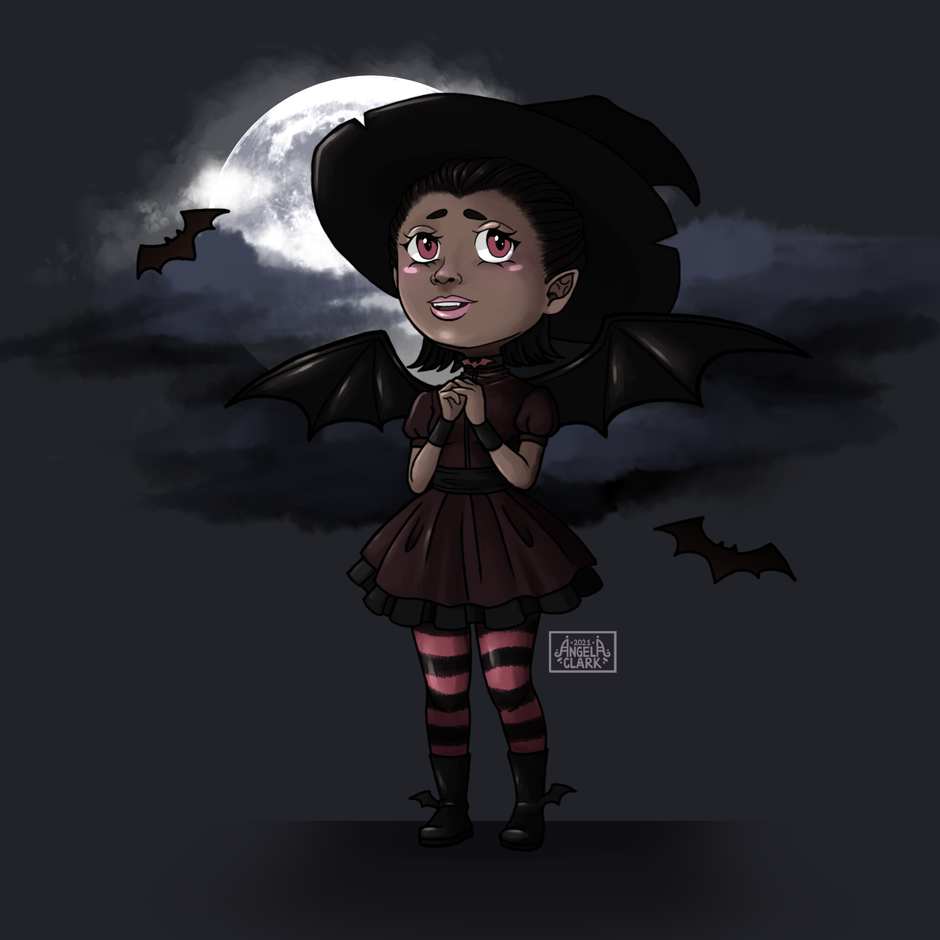 ArtStation - Bat Witch