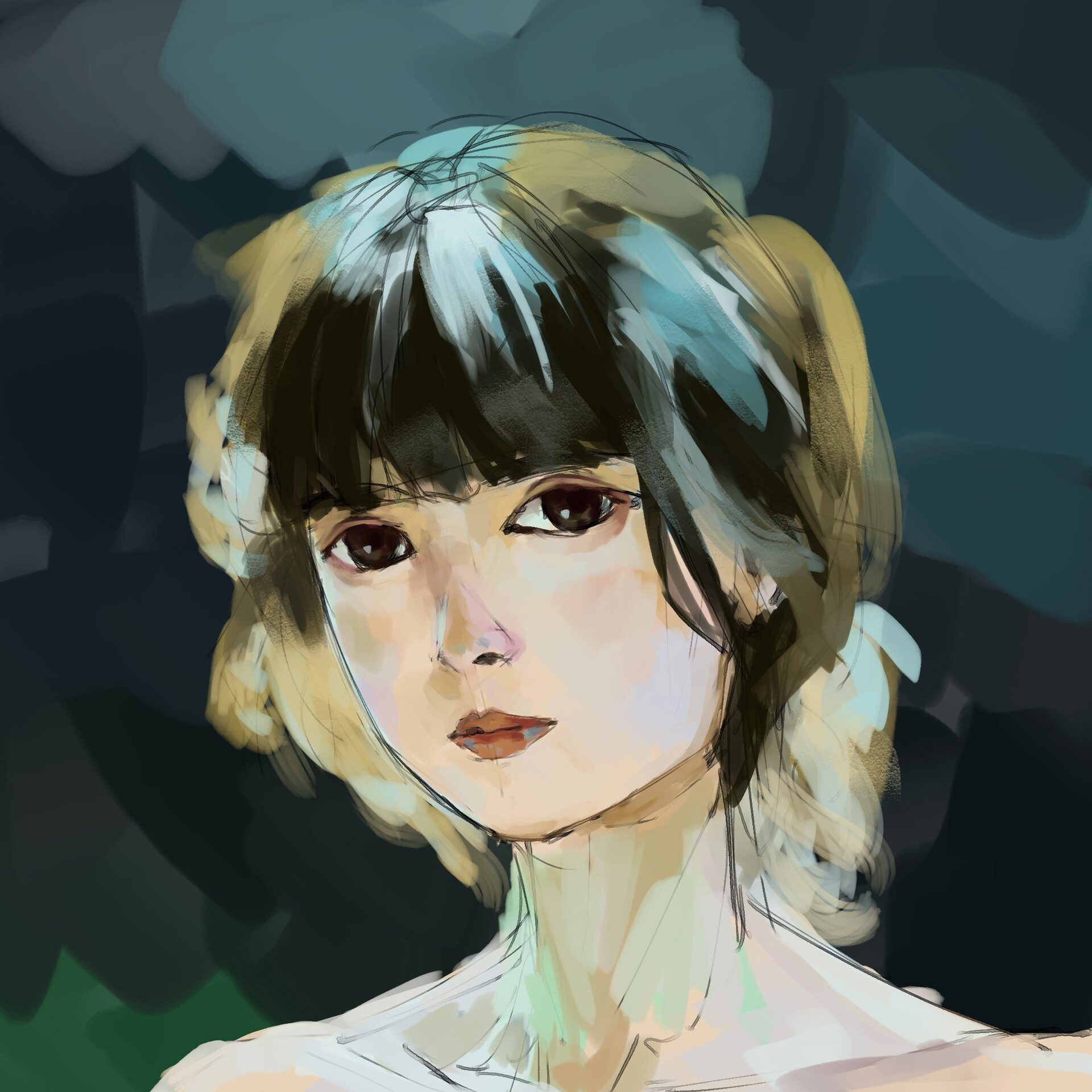 ArtStation - portrait number q