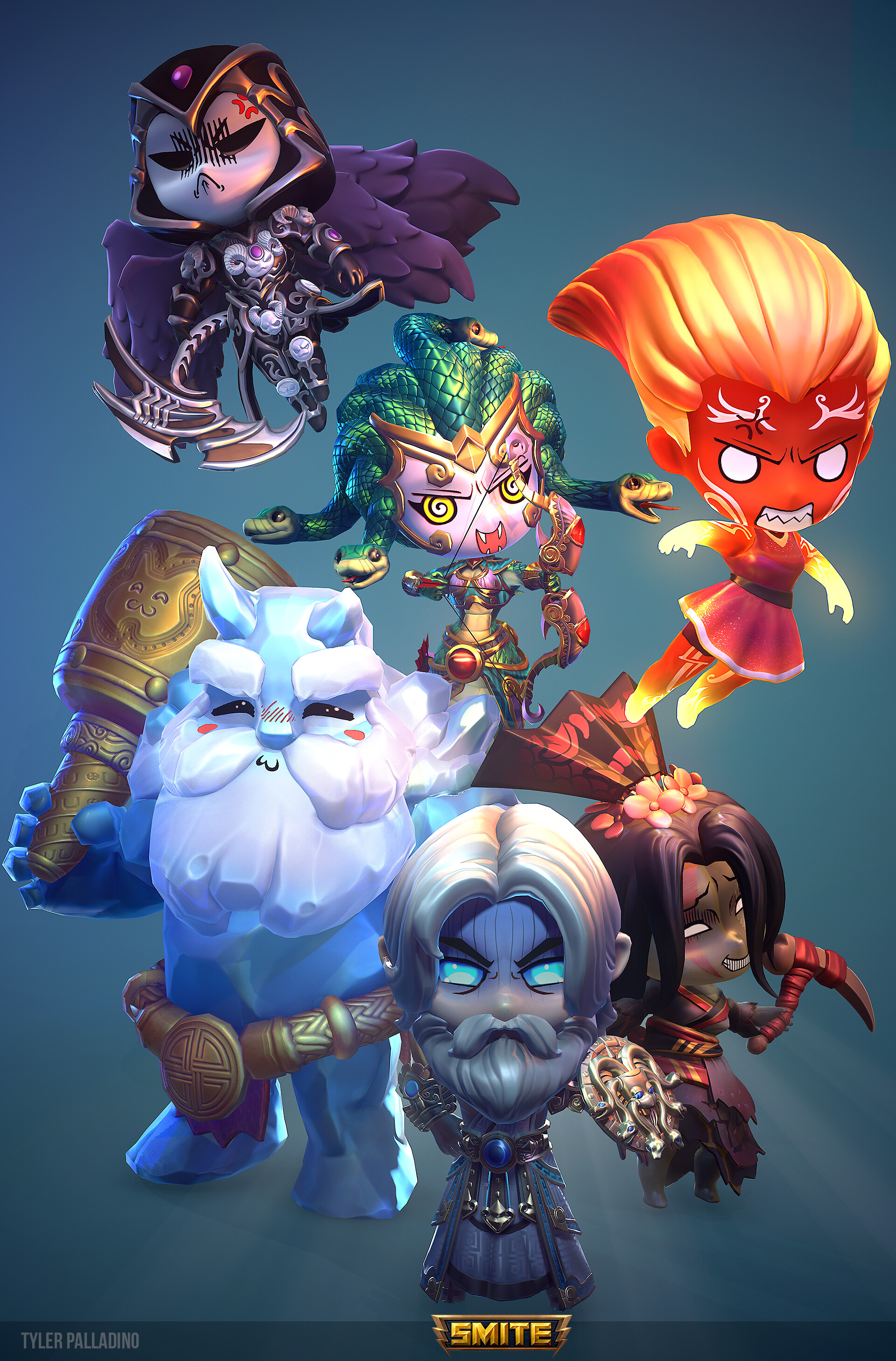 chibi zeus smite