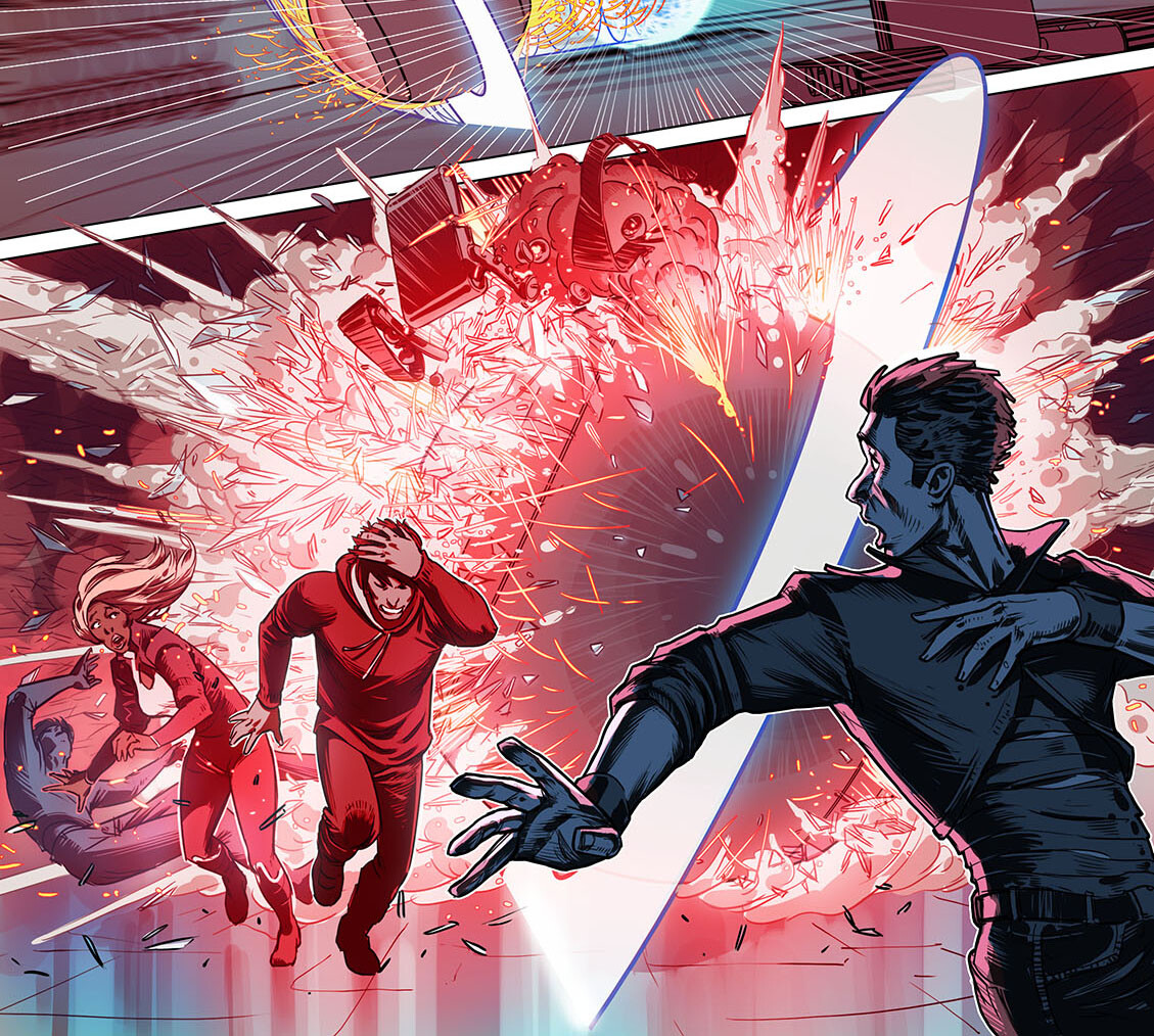 ArtStation - Comic book illustration