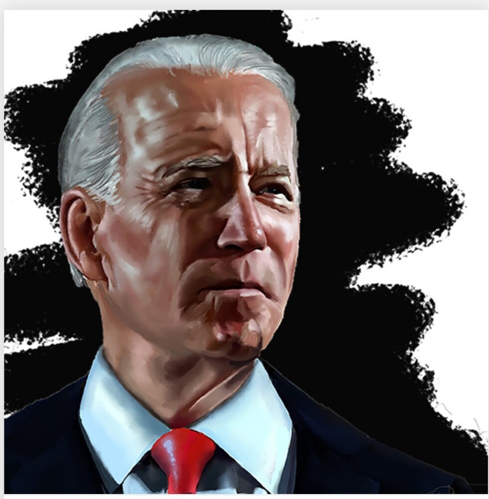 ArtStation - Joe Biden Portrait