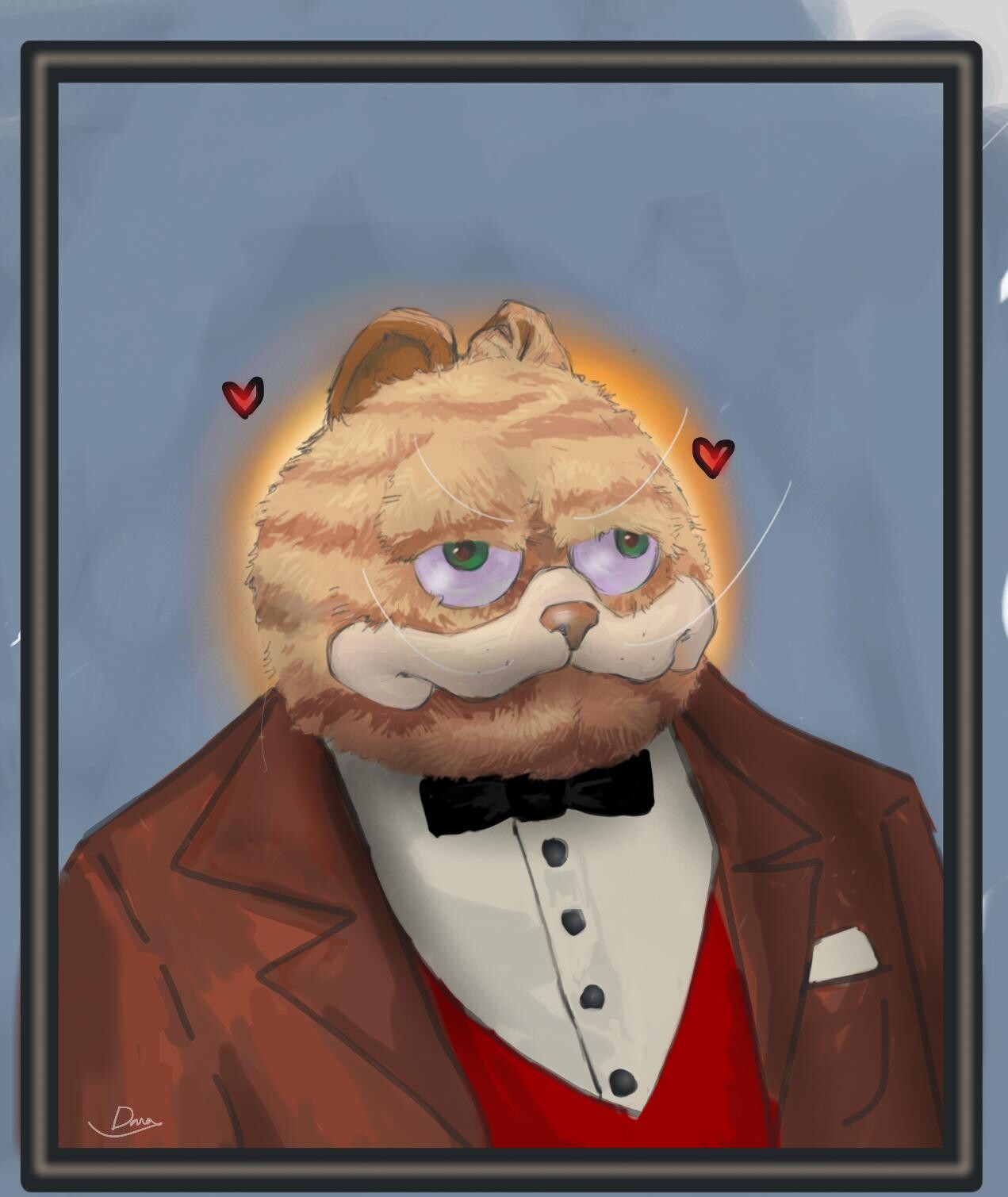 ArtStation - Garfield In A Suit