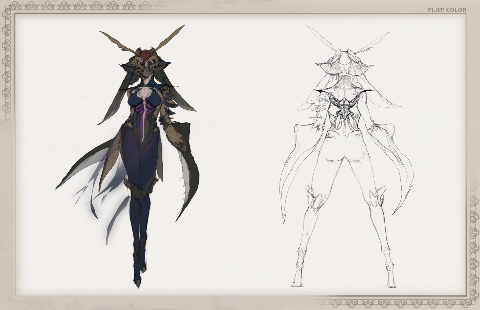 Mia Yoo - The soul eater from 'the song of promise' (personal project)