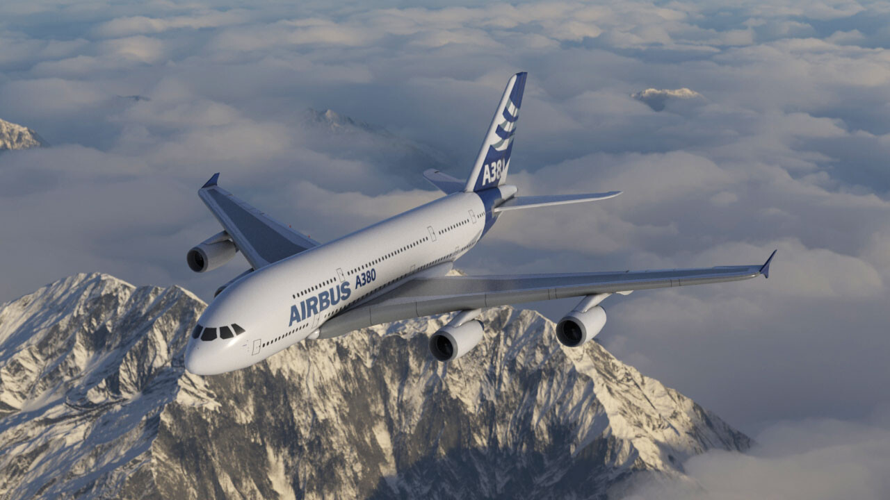 ArtStation - Airbus A380