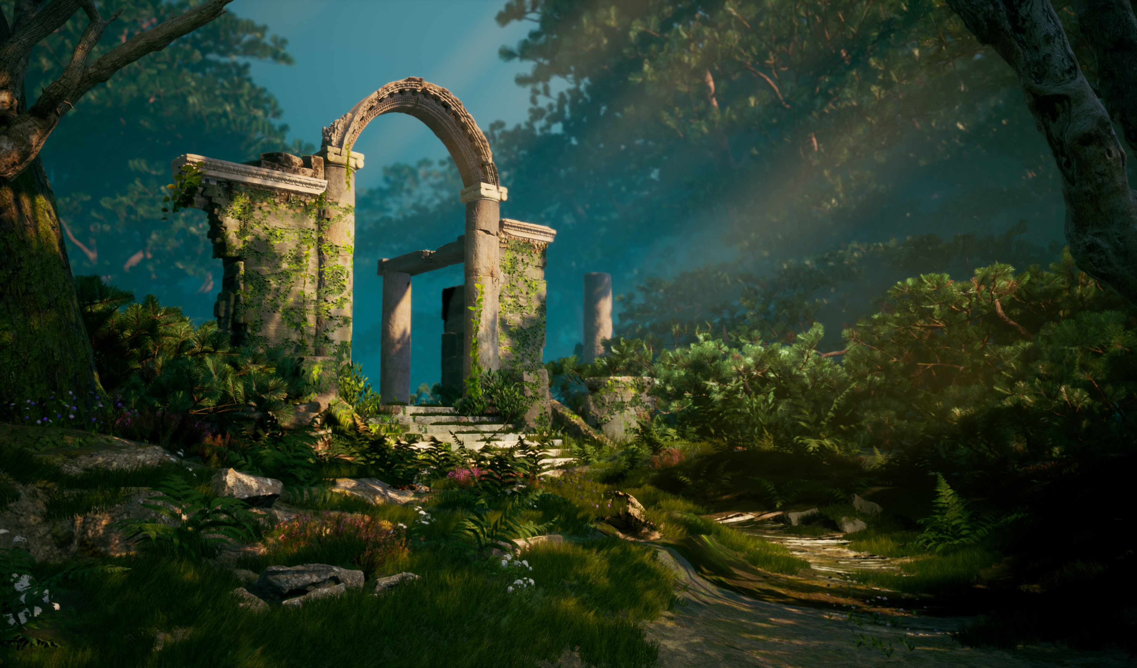 pim jacobs - UE4 - Arch ruins