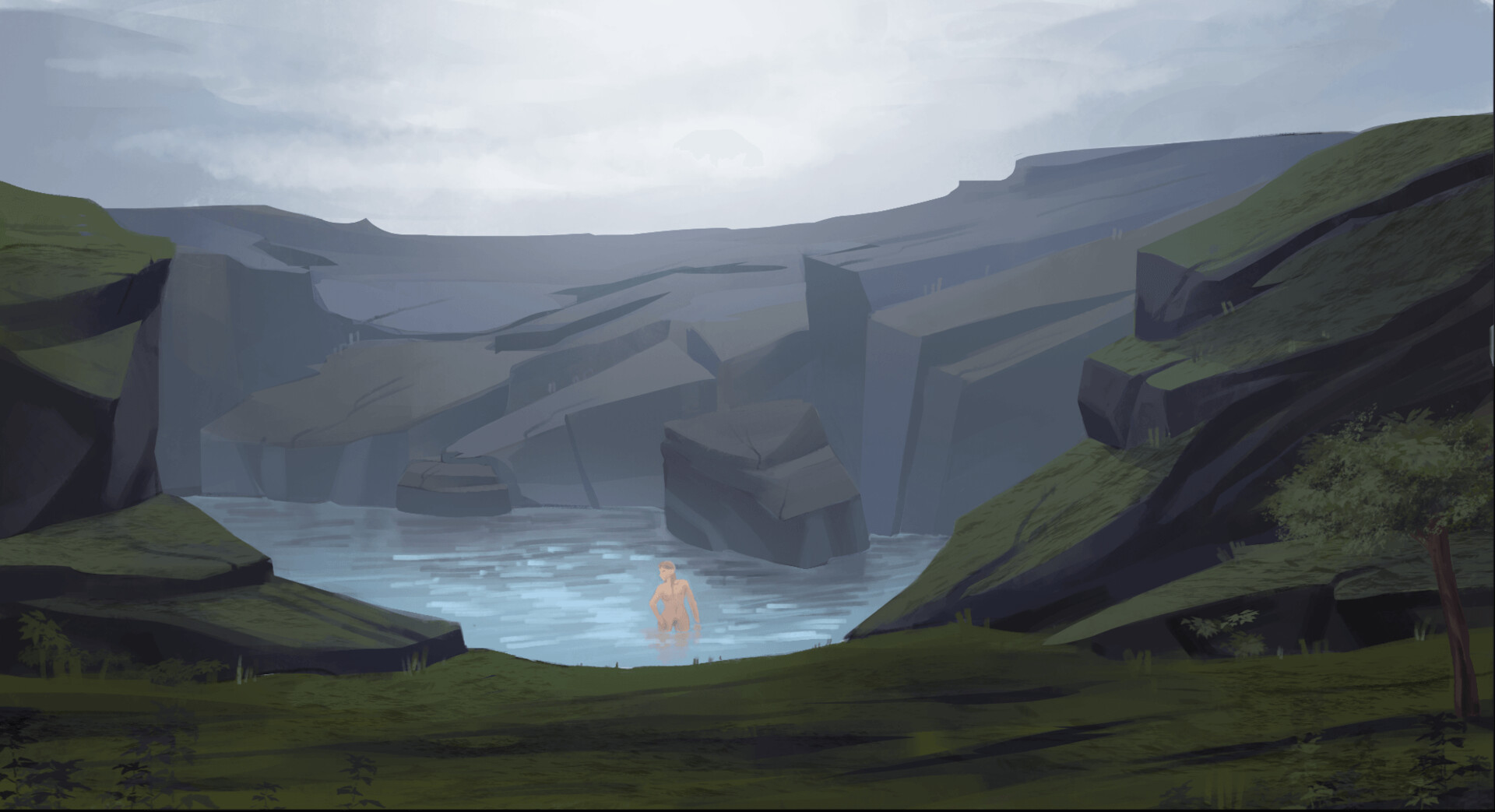 ArtStation - Hidden Lake