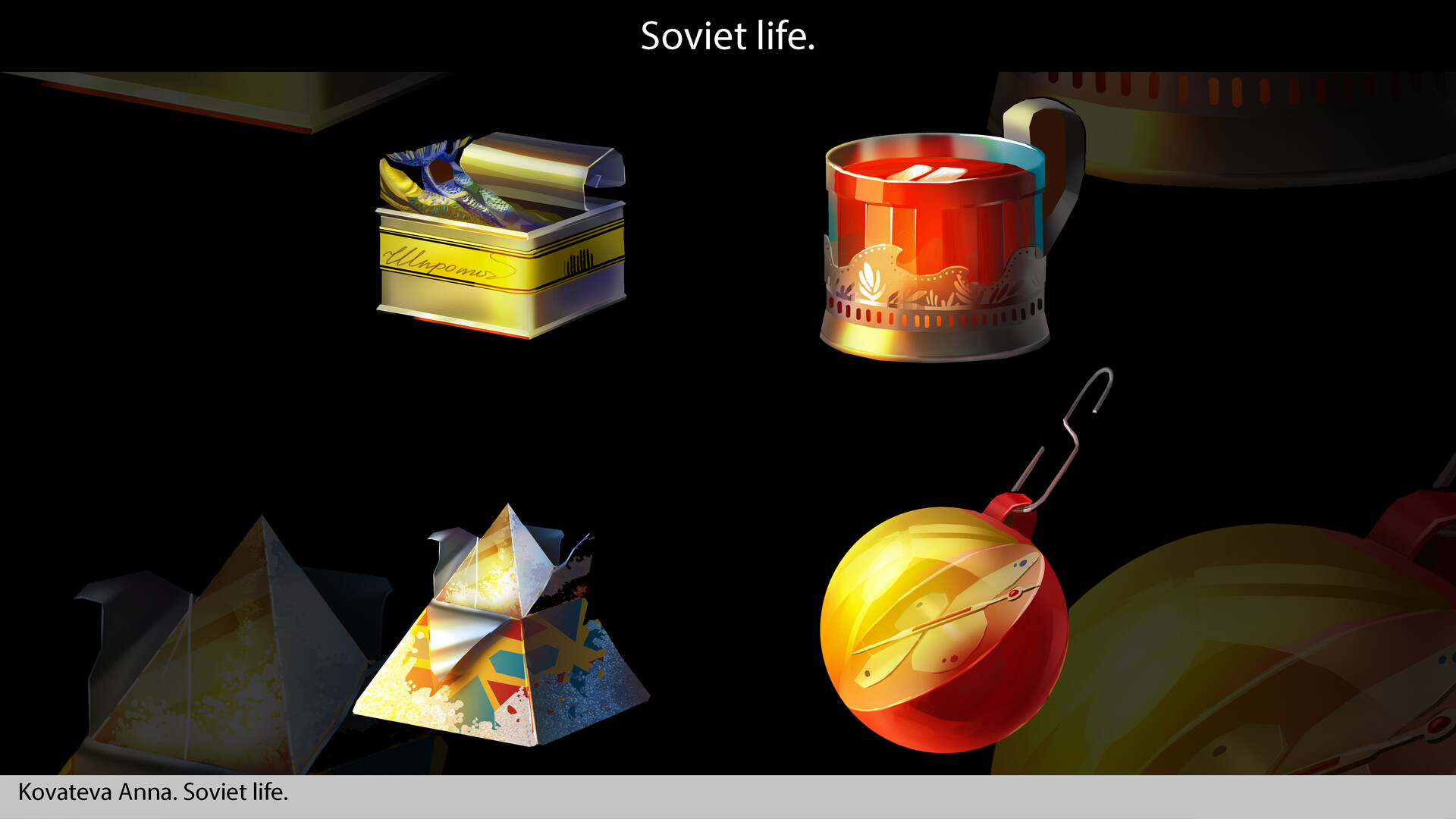 ArtStation - Props "Soviet Things"