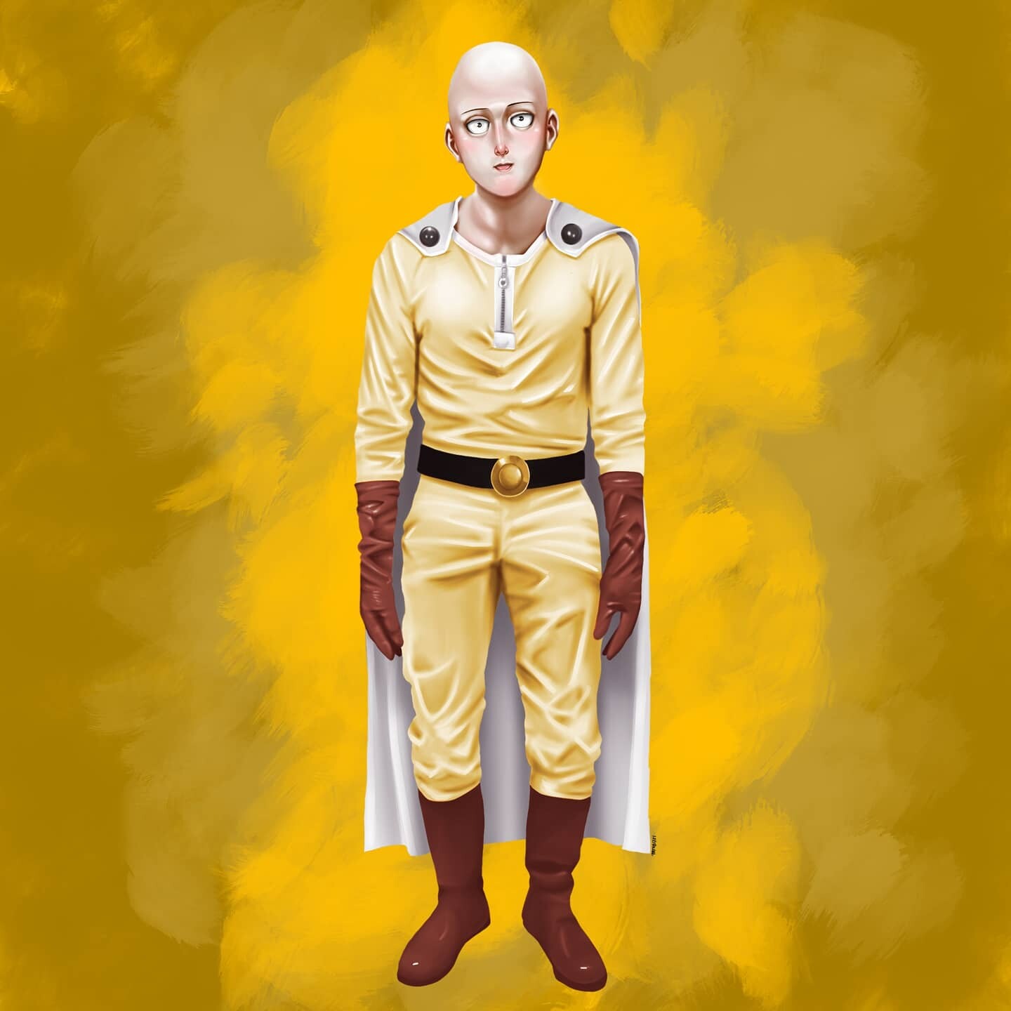 ArtStation - Saitama "One Punch Man"