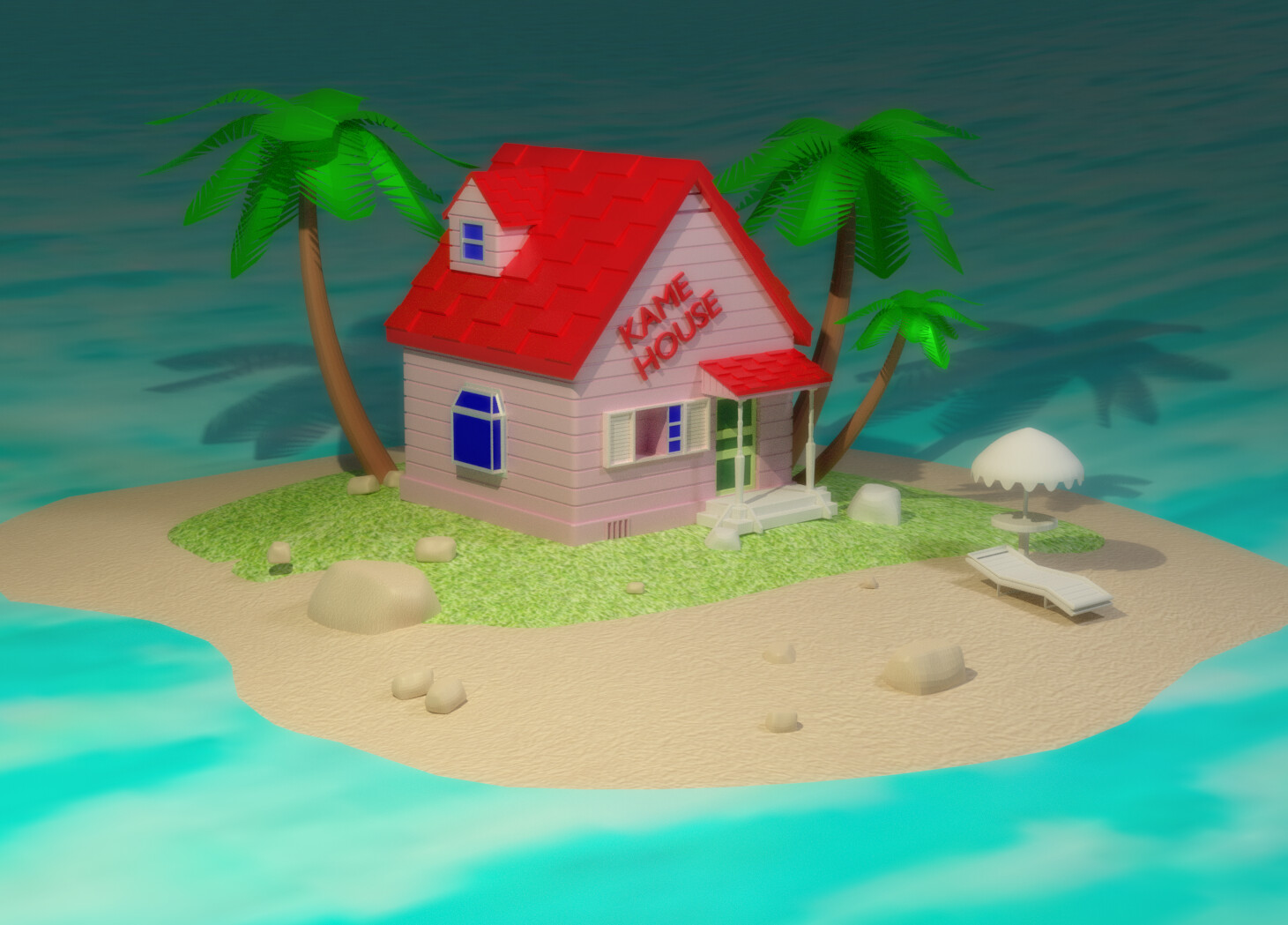 ArtStation - Kame House