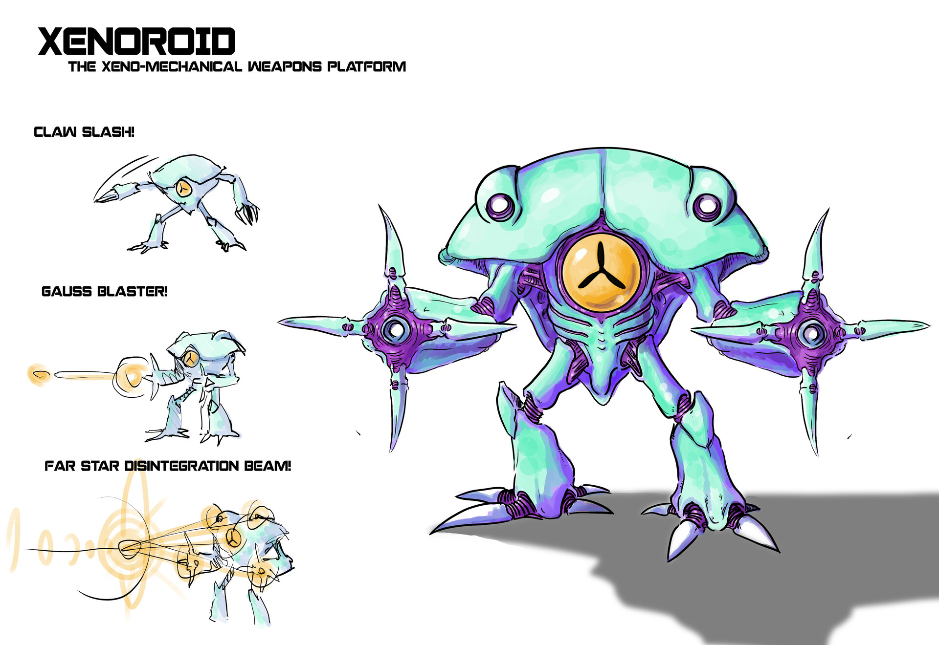 ArtStation - XENOROID!