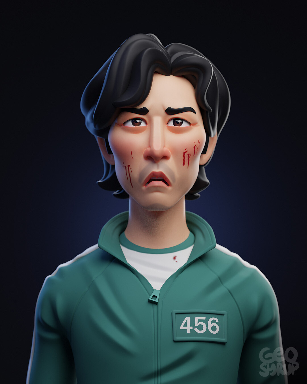 ArtStation - Squid Game - Stylized sculpt