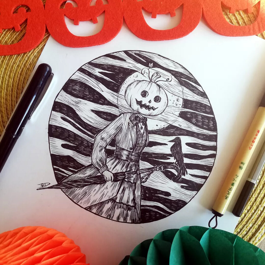 ArtStation - Inktober 2021 - Suit