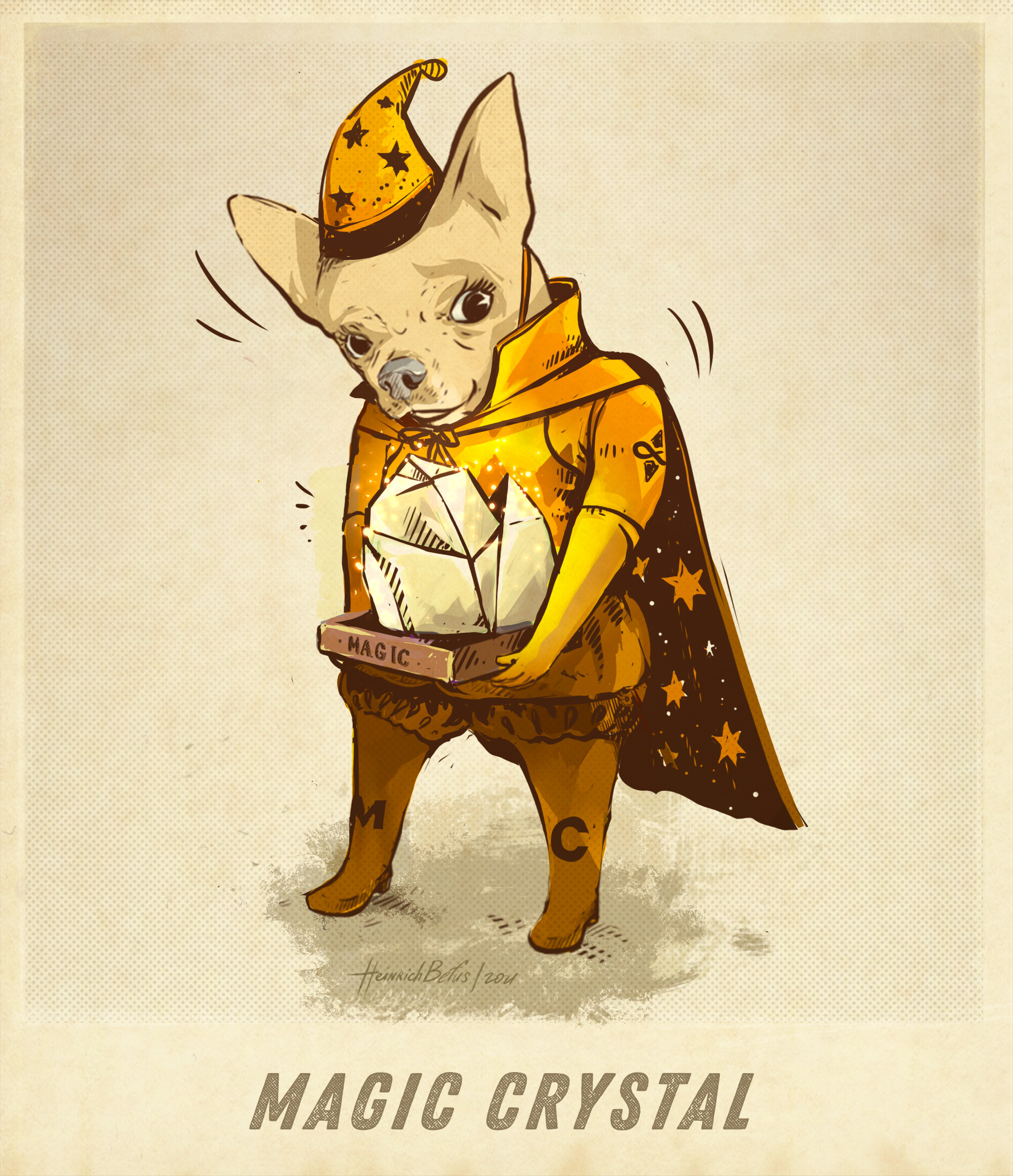 ArtStation - Zhuzha in Inktober challenge | Magic Crystal