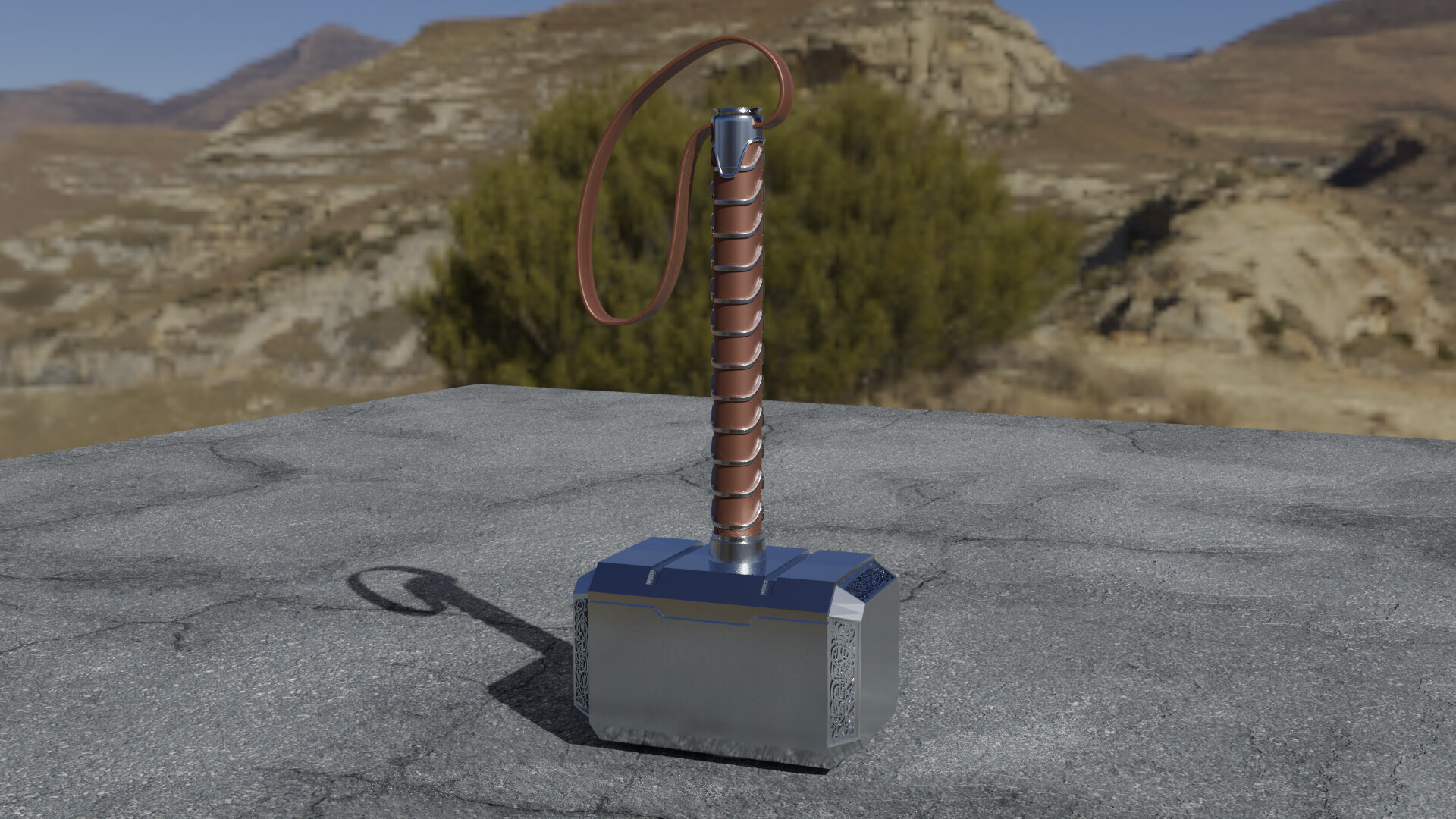 ArtStation - Thor Mjolnir