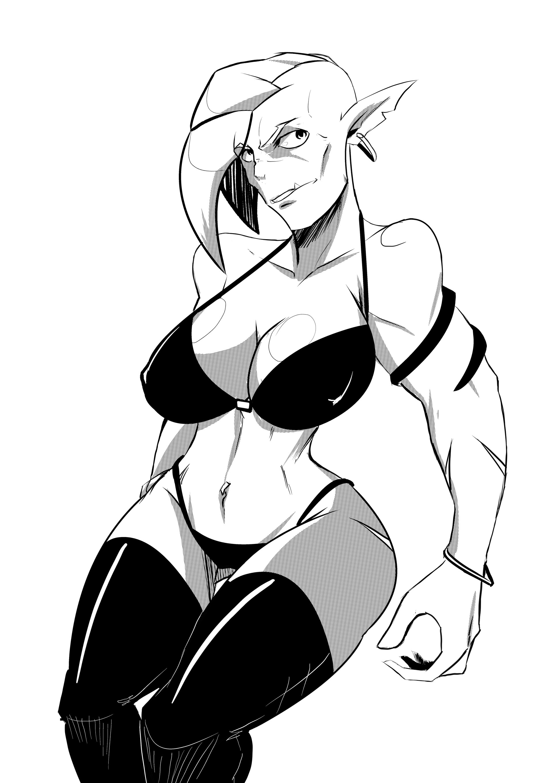 ArtStation - Orc girl - Megera