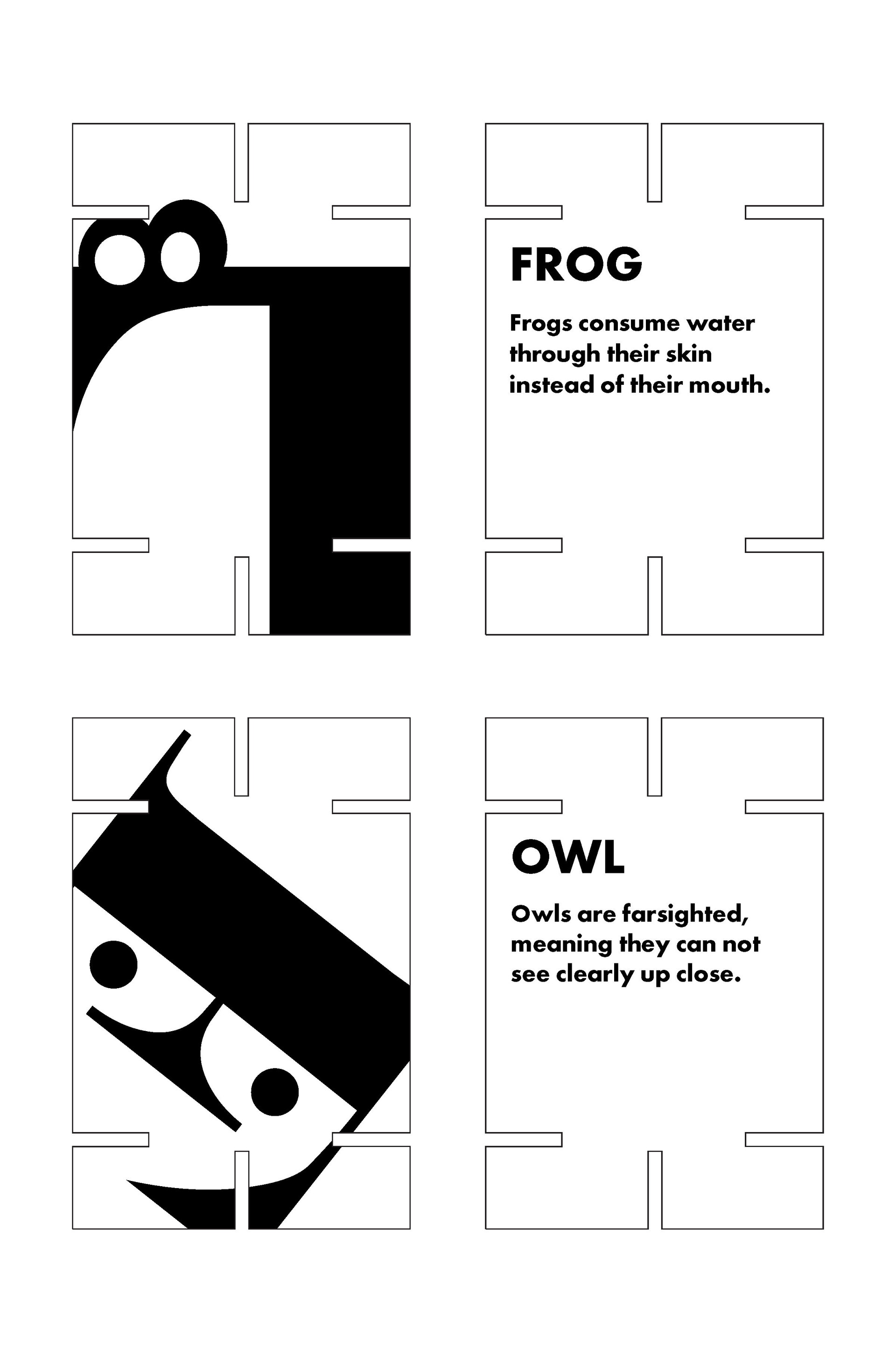 ArtStation - Animal Typographic Cards