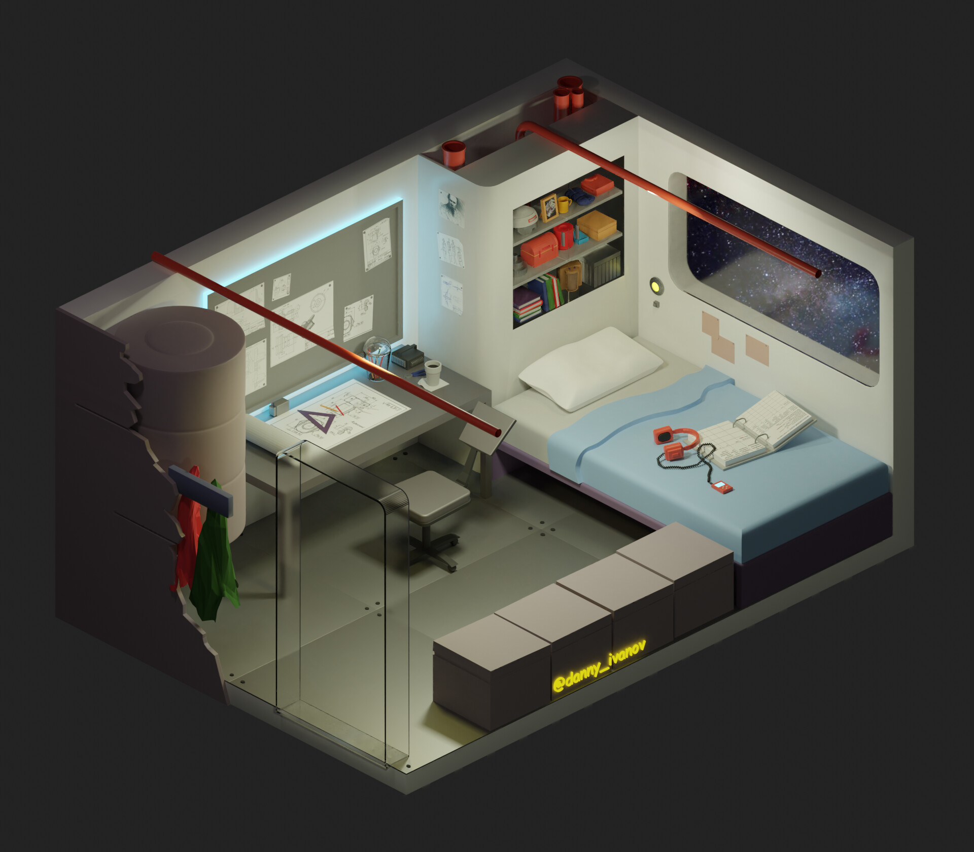 ArtStation - SpaceRoom