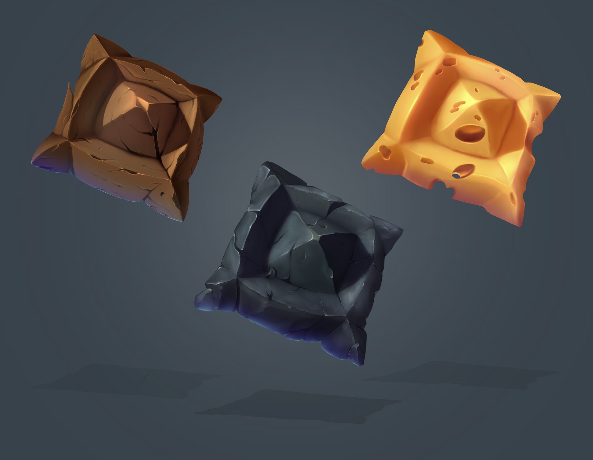 ArtStation - Render materials