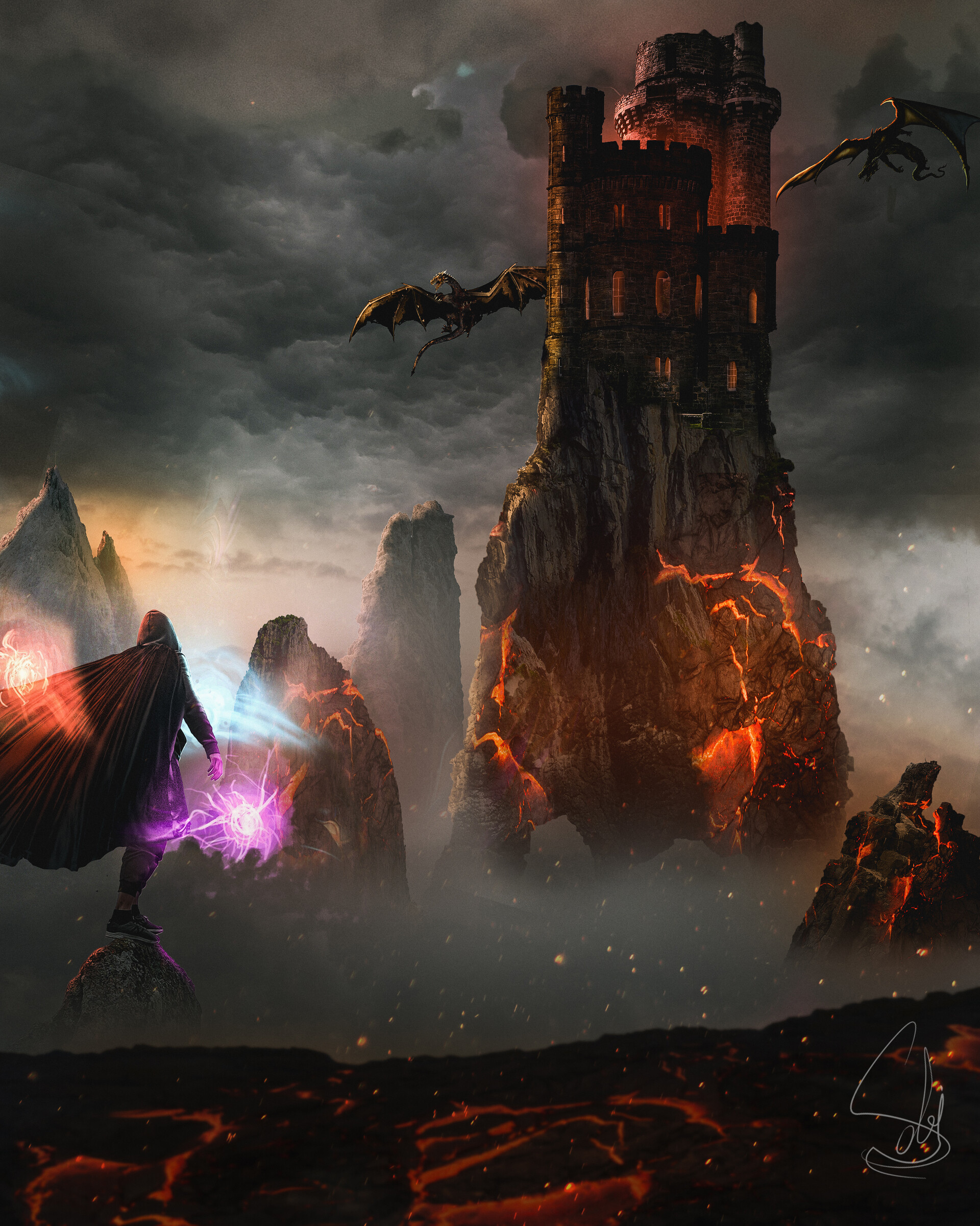 ArtStation - Dragons Keep