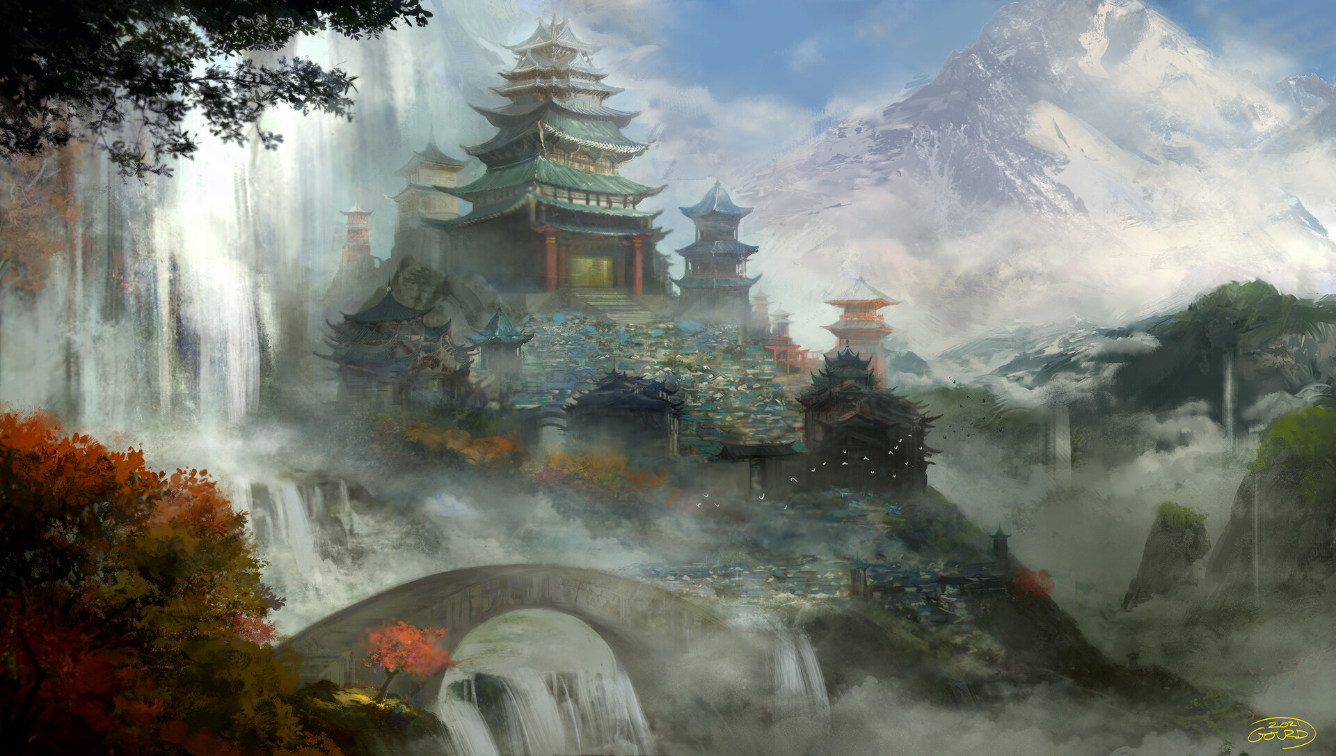 ArtStation - Kinae, The Sky Palace