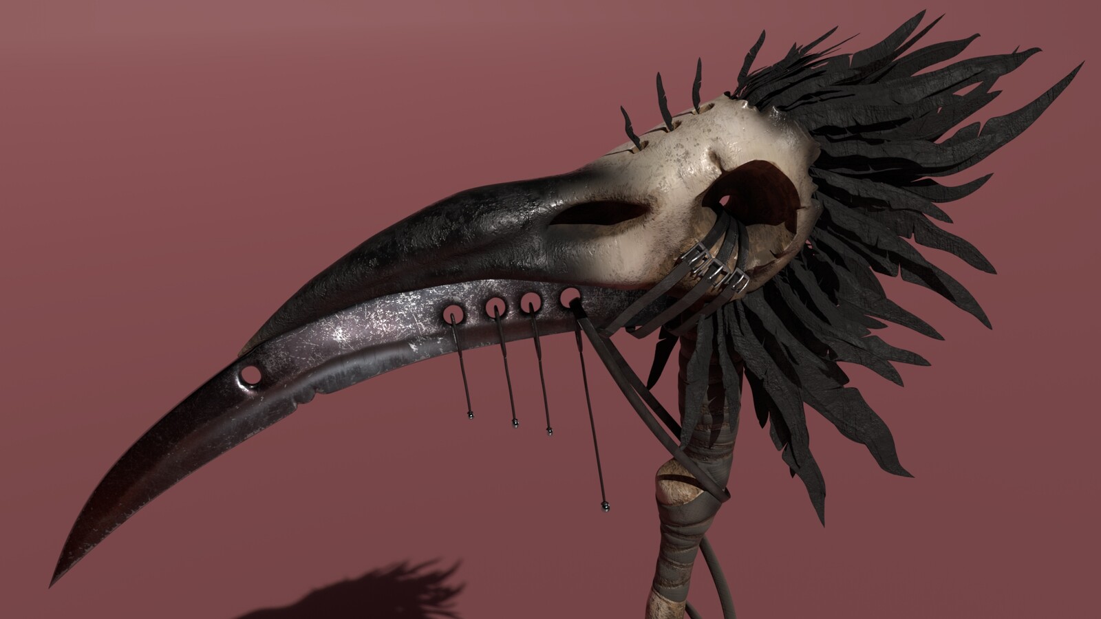 Erica Sheikhooni - Raven Skull Scythe