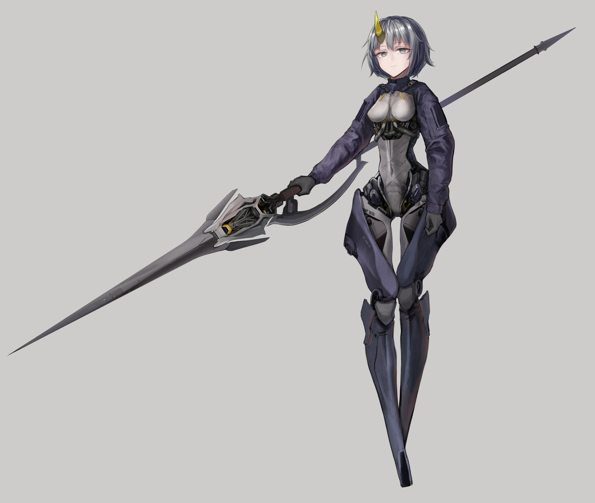 Anime Female Cyber Armor