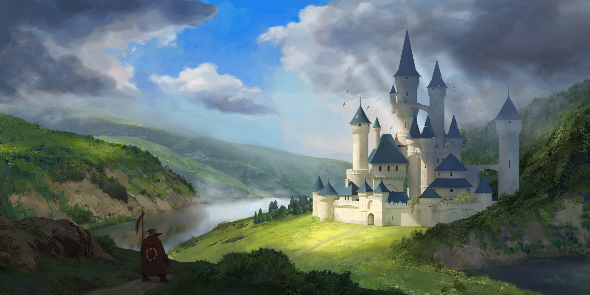 ArtStation - Fairy castle