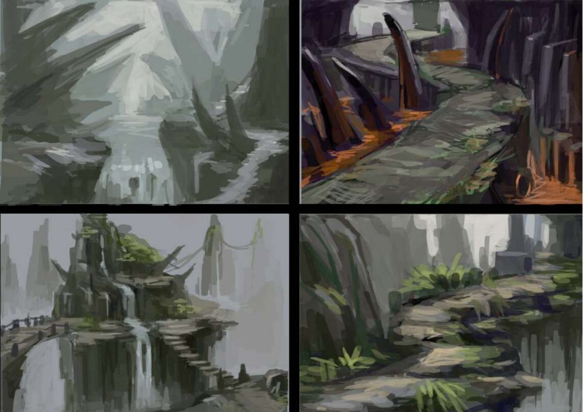 ArtStation - Scene concept design