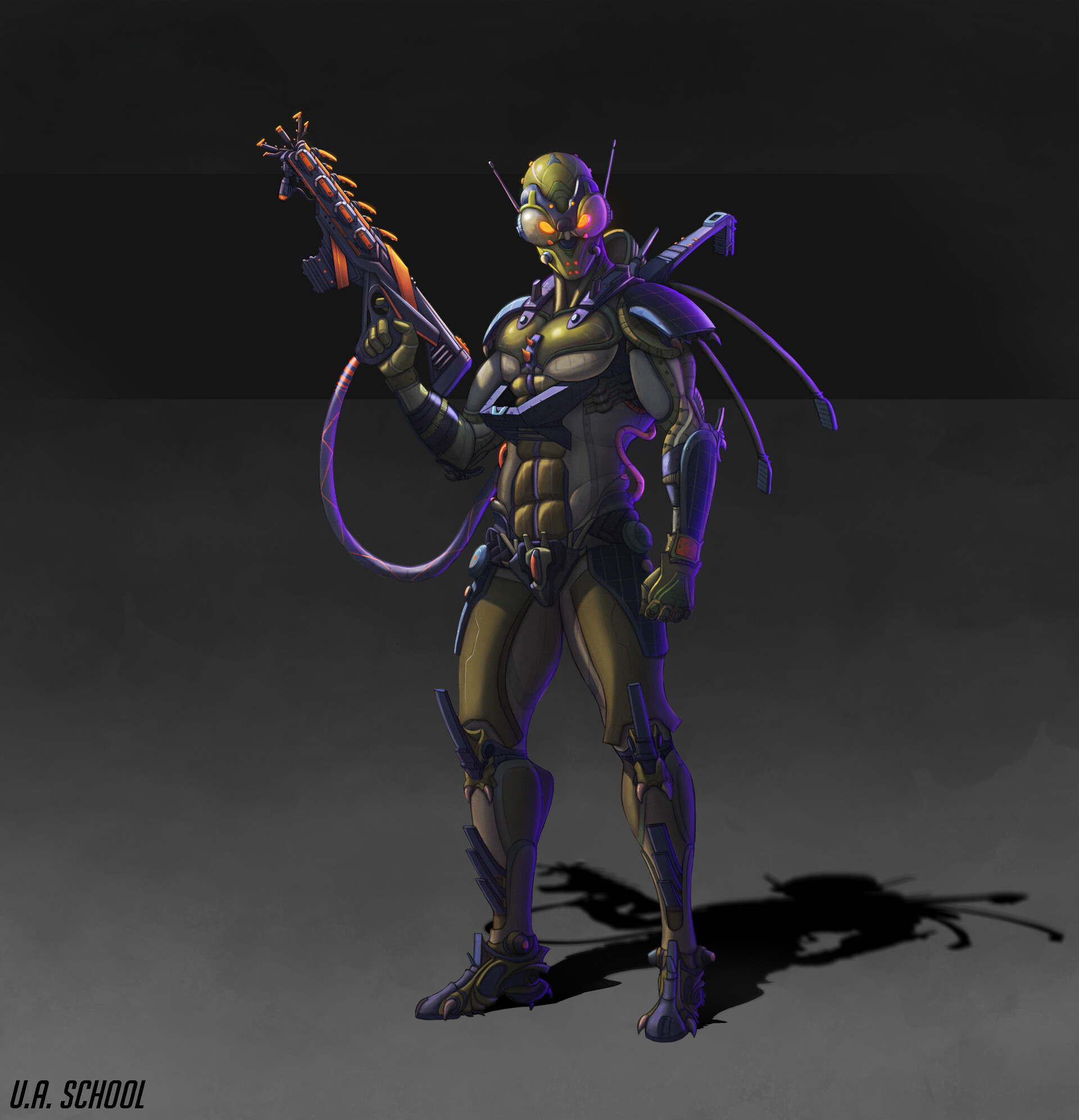 ArtStation - Exodus - Solar soldier