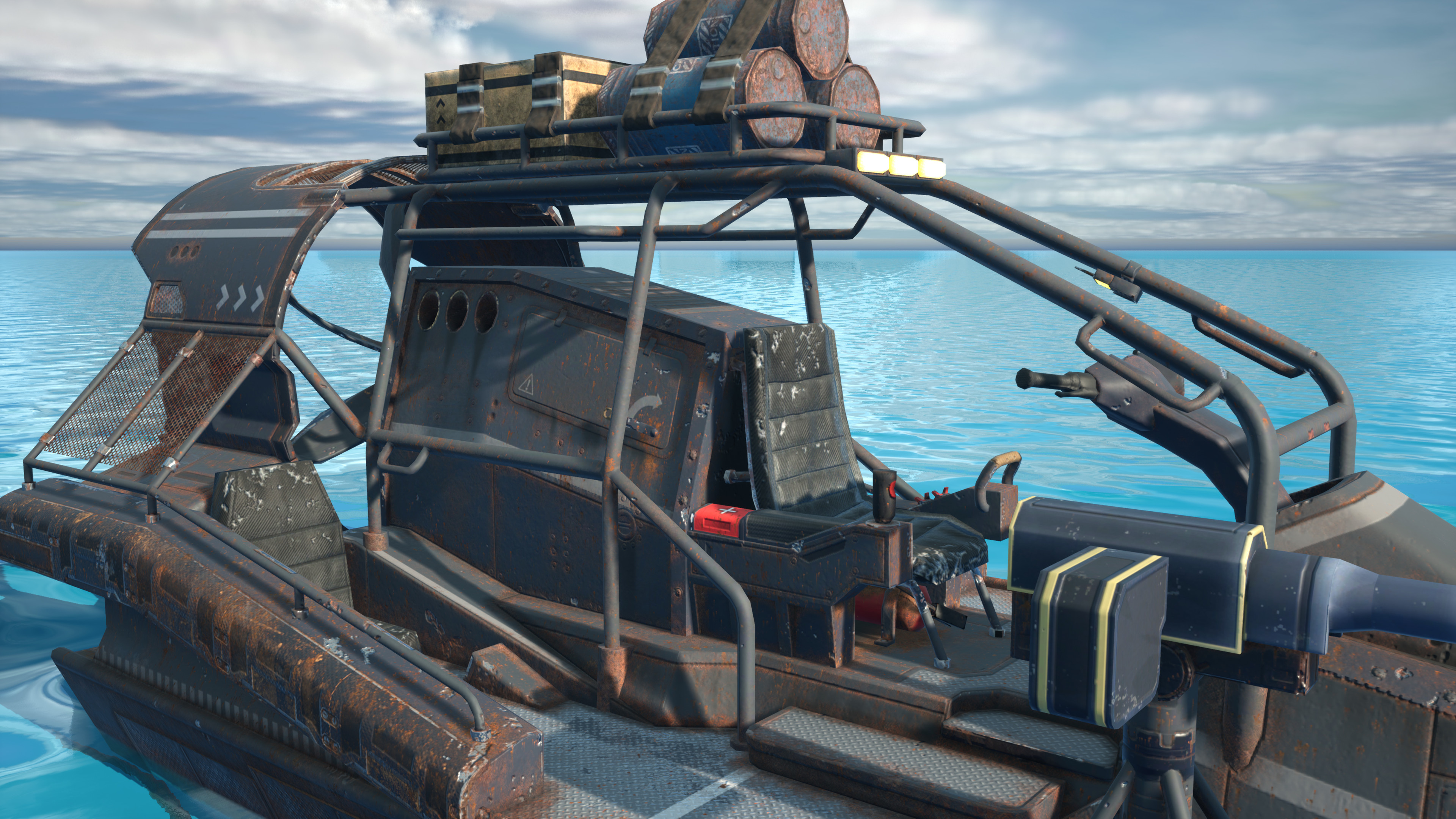 Valerios Tsoumpas - Half-Life 2 Airboat redesign