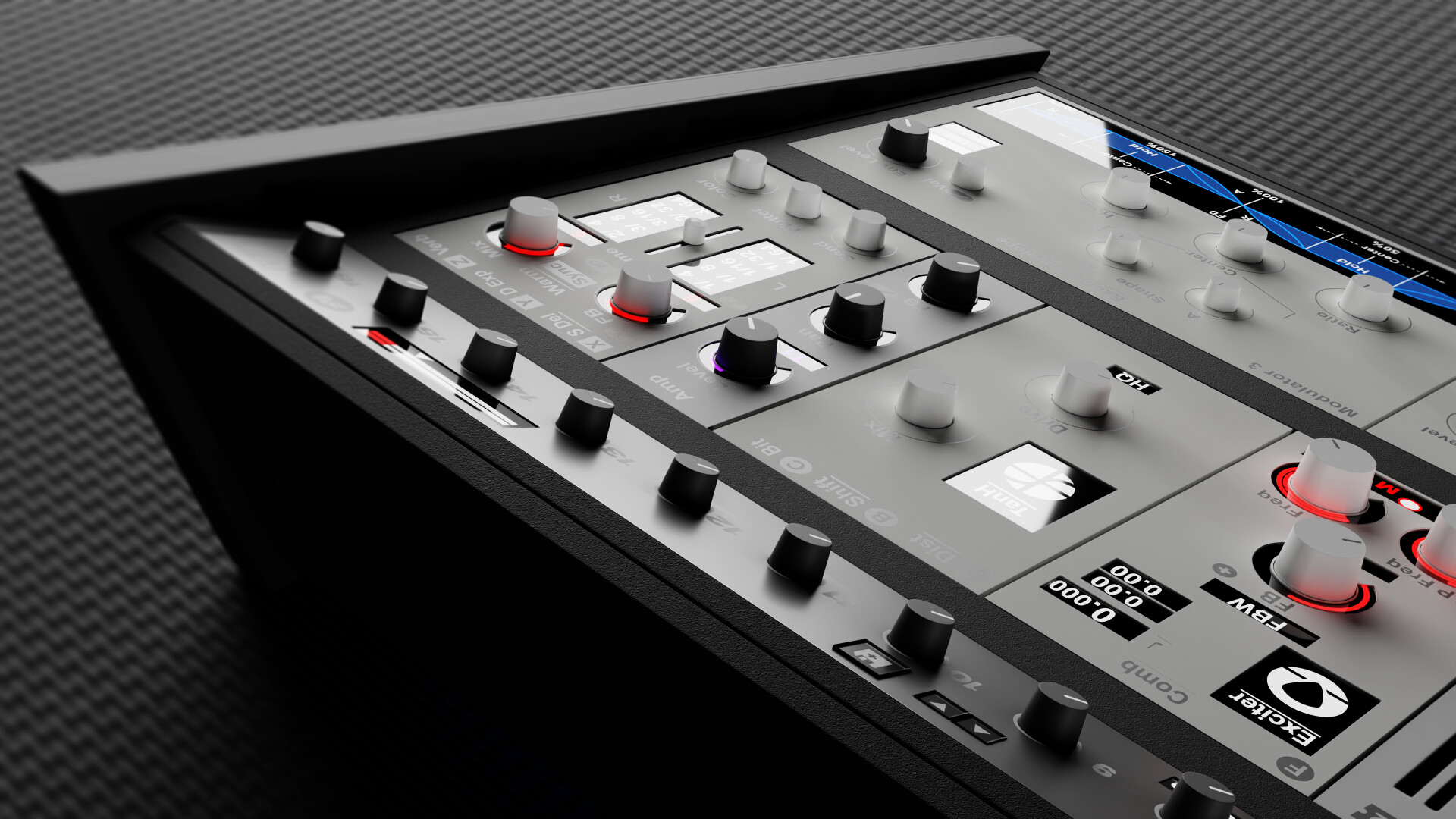 SAMURAIDAVIDSON - MASSIVE X VST 3D Model Concept