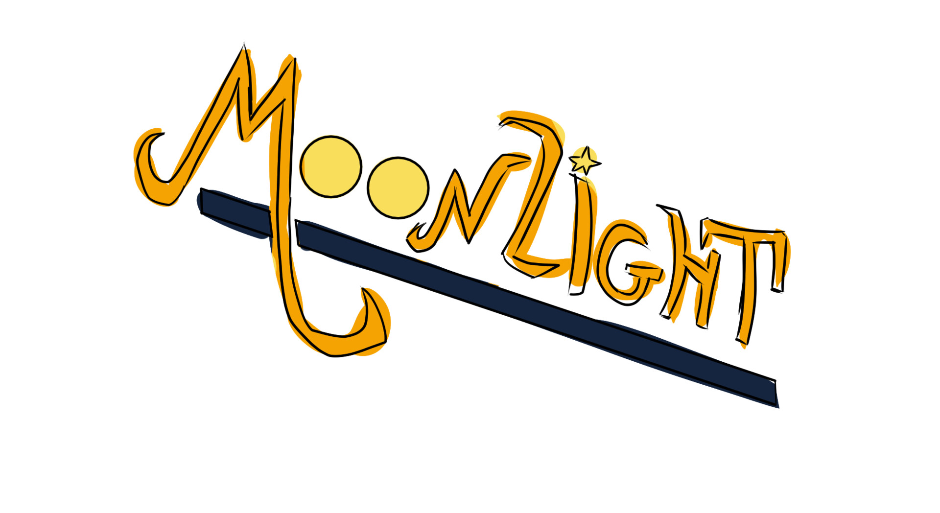 Sander Hazard - Moonlight - Logotype