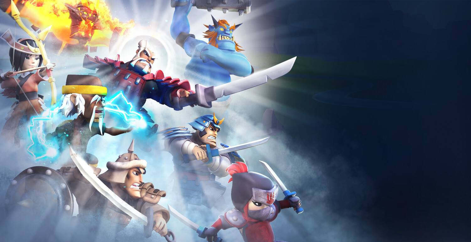 ArtStation - Artwork for in game events for the game Samurai Siege.