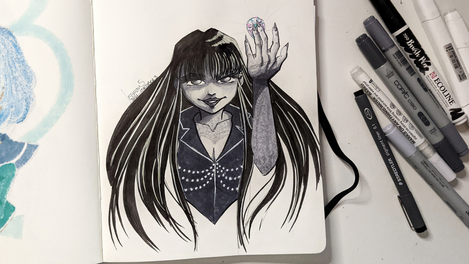 ArtStation - 3 • INKTOBER 2021 Sailor Moon Edition