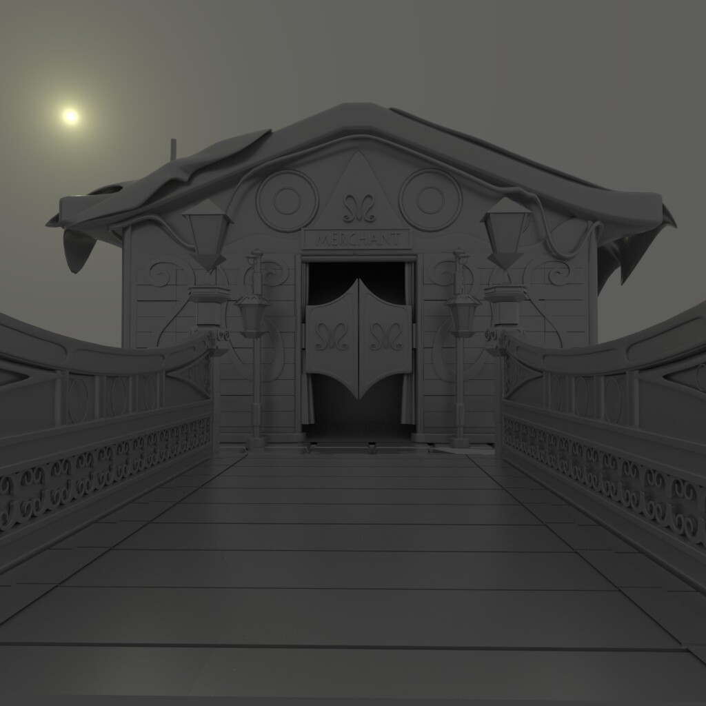 ArtStation - Merchant house