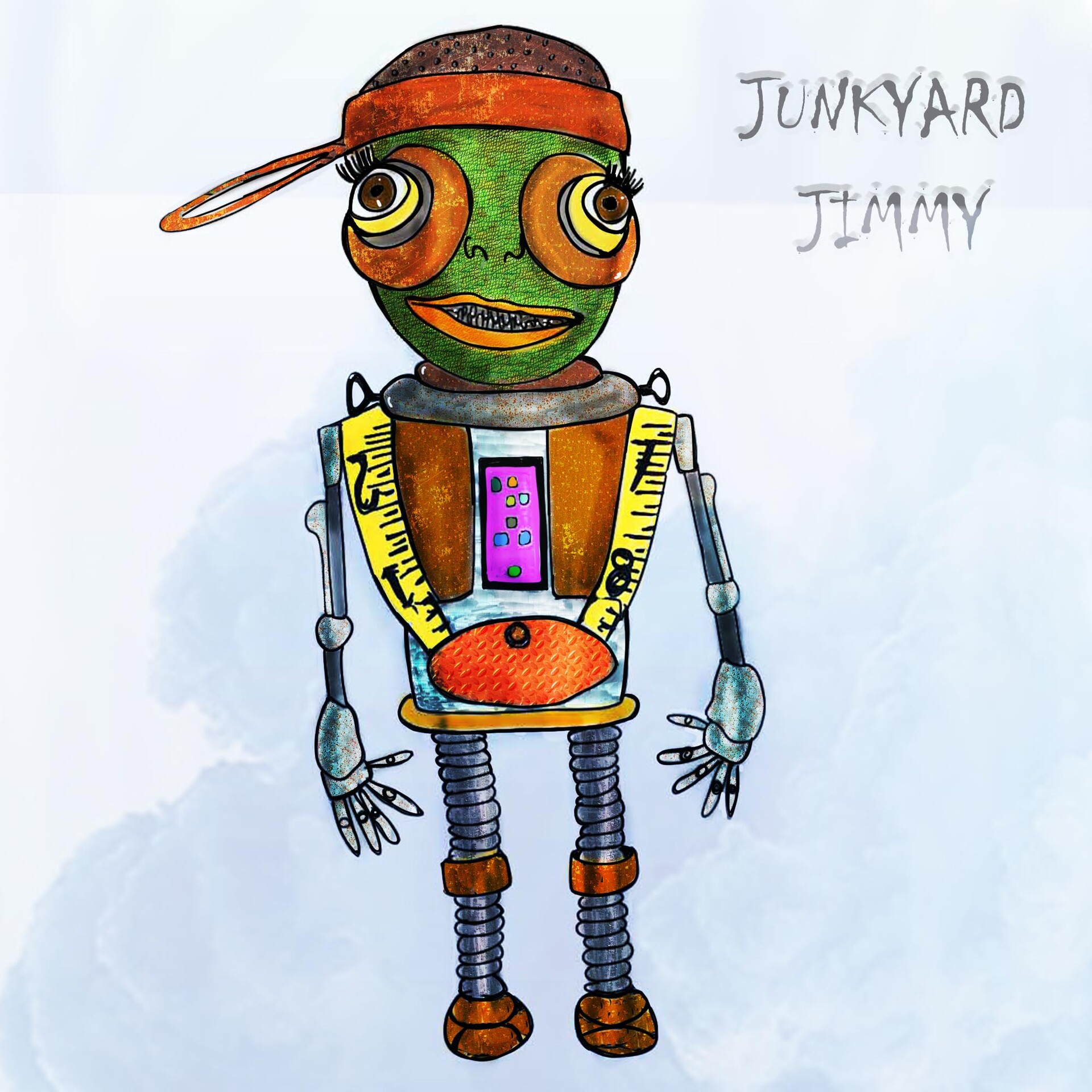 ArtStation - Junkyard Jimmy Character Concept