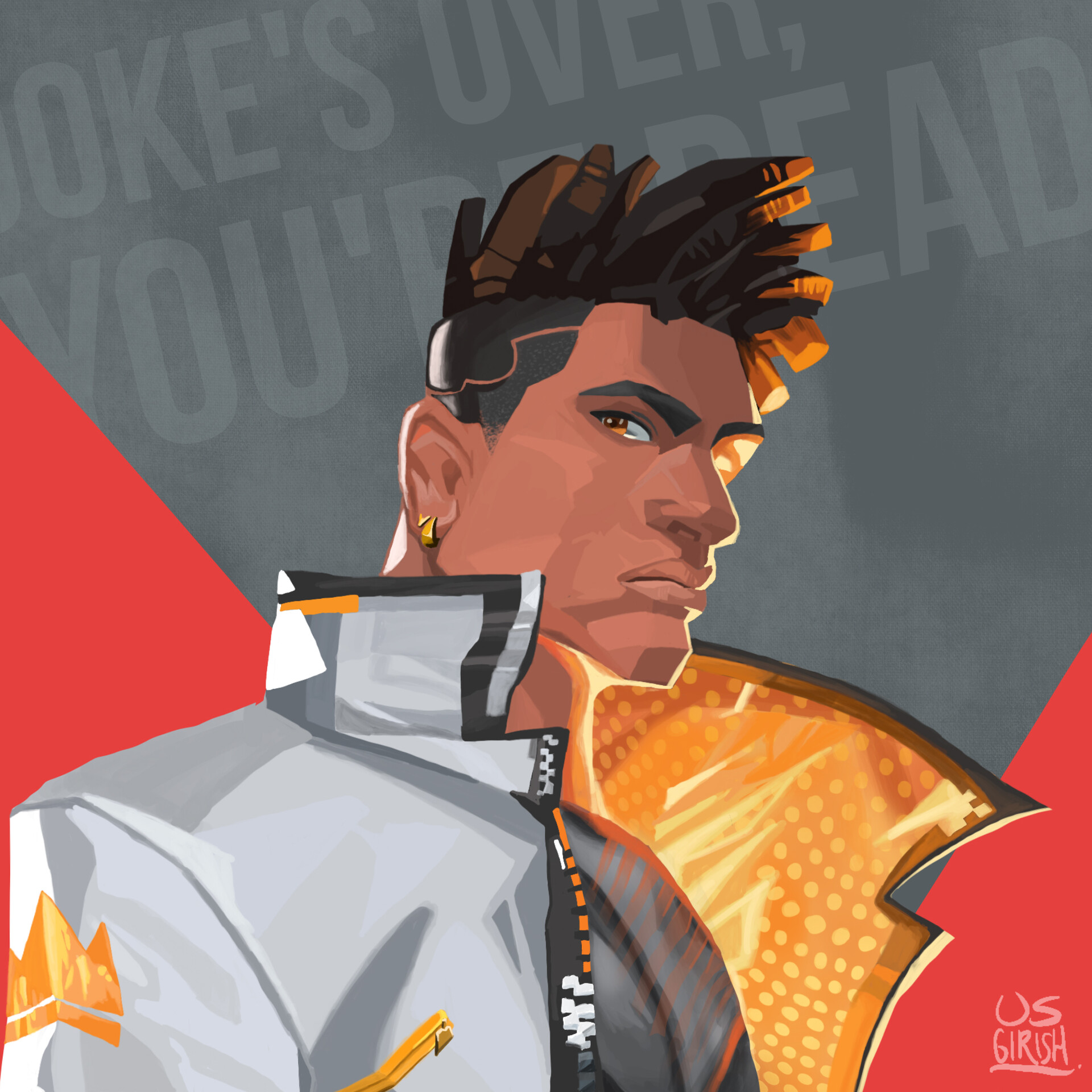 ArtStation - Valorant Phoenix Fanart
