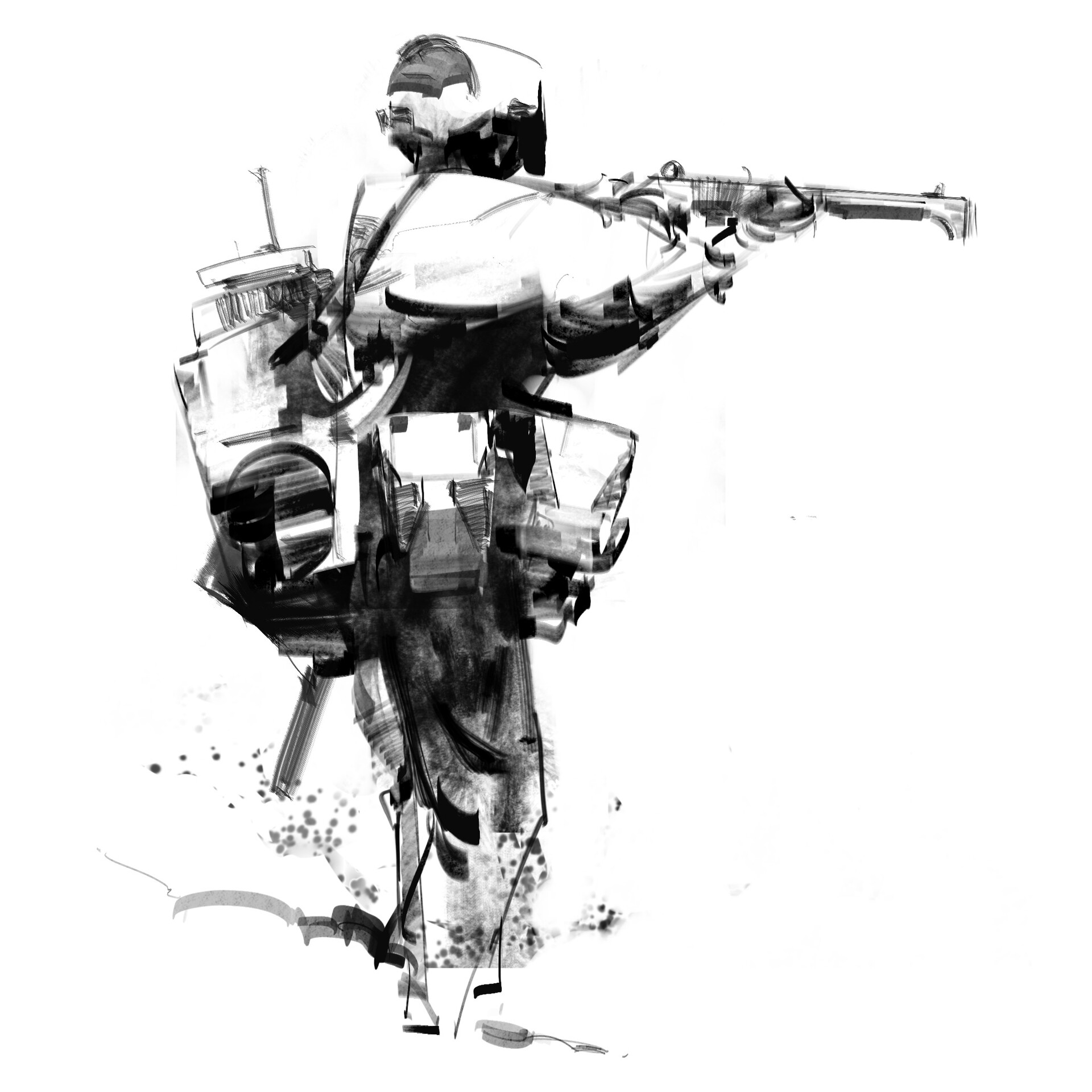 ArtStation - PROCREATE Isolation sketches vol 1