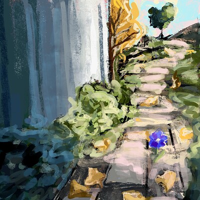 Rhyan Abbott - Environment Colour Studies