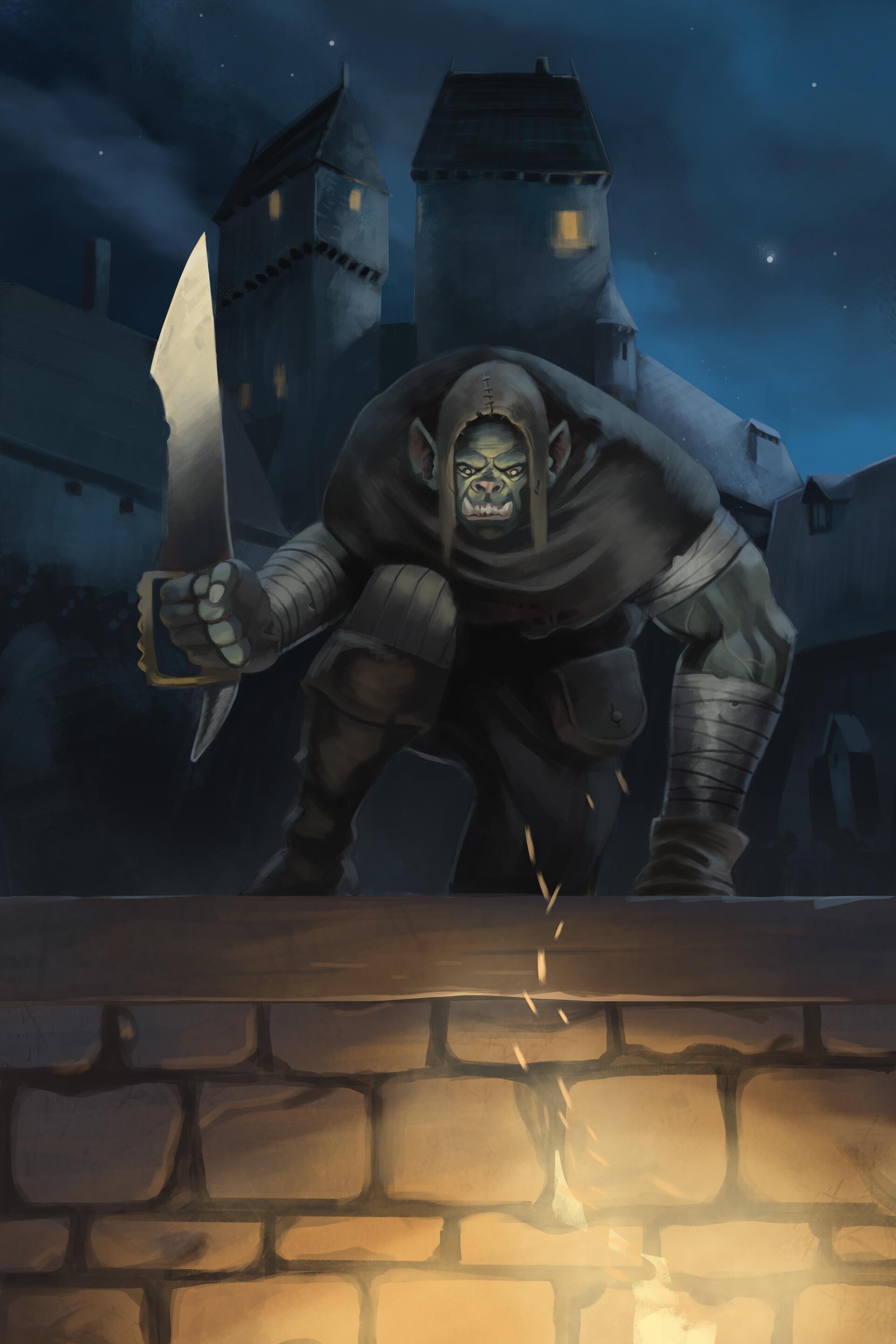 ArtStation - Orc assassin