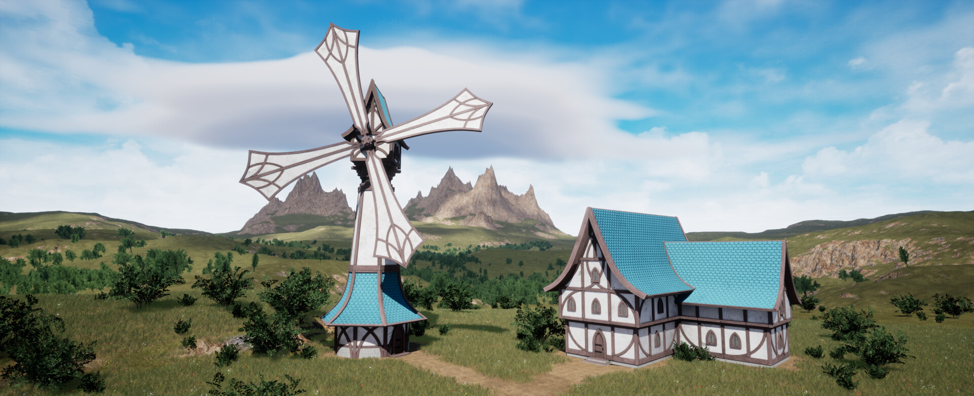 ArtStation - Fantasy Farmstead