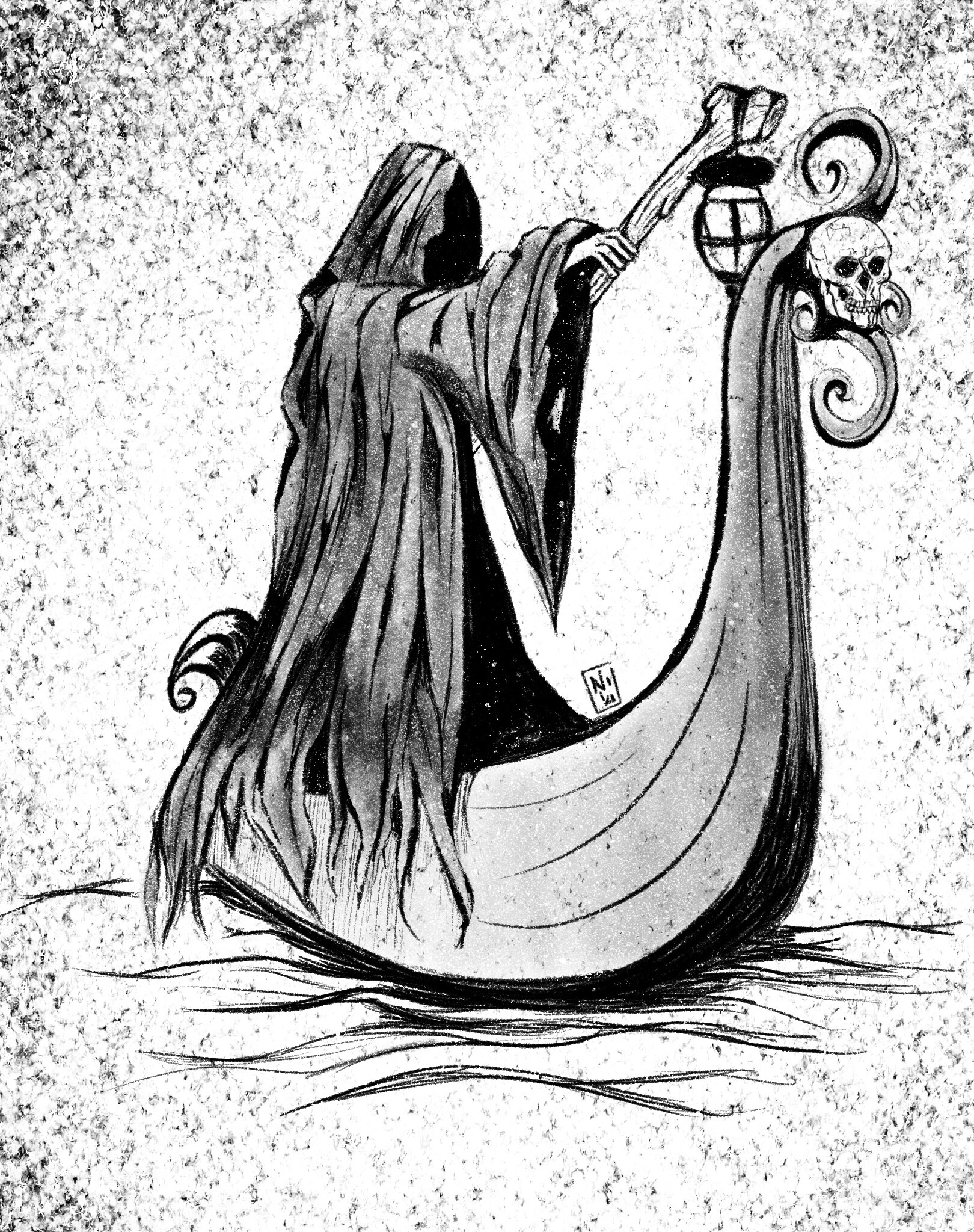 ArtStation - Ferryman of the Underworld