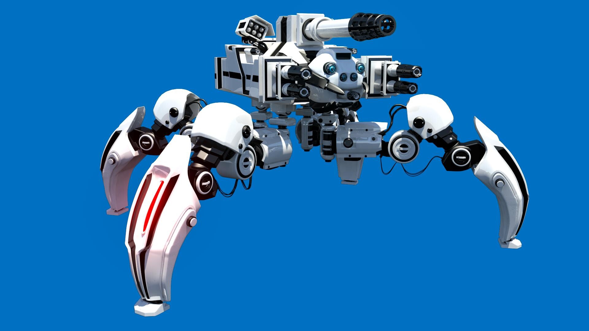 ArtStation - spider robot