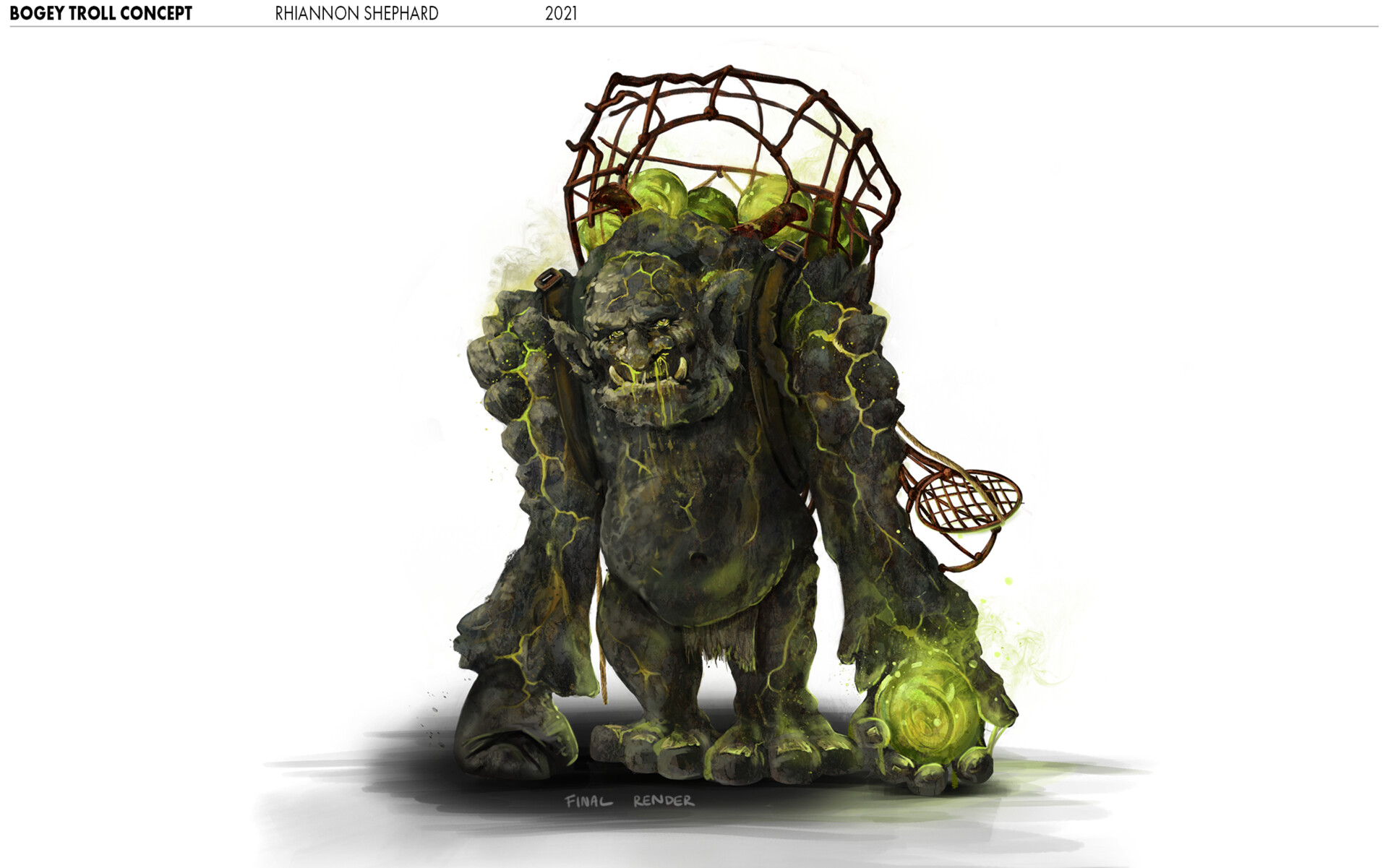 Rhiannon Shephard - Bogey Troll Concept