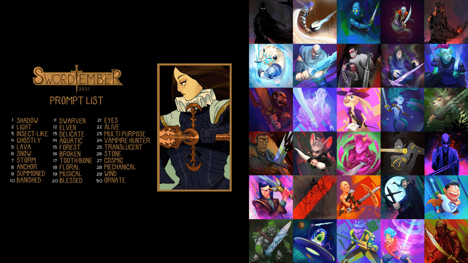 Cristobal Jara - Swordtember 2021