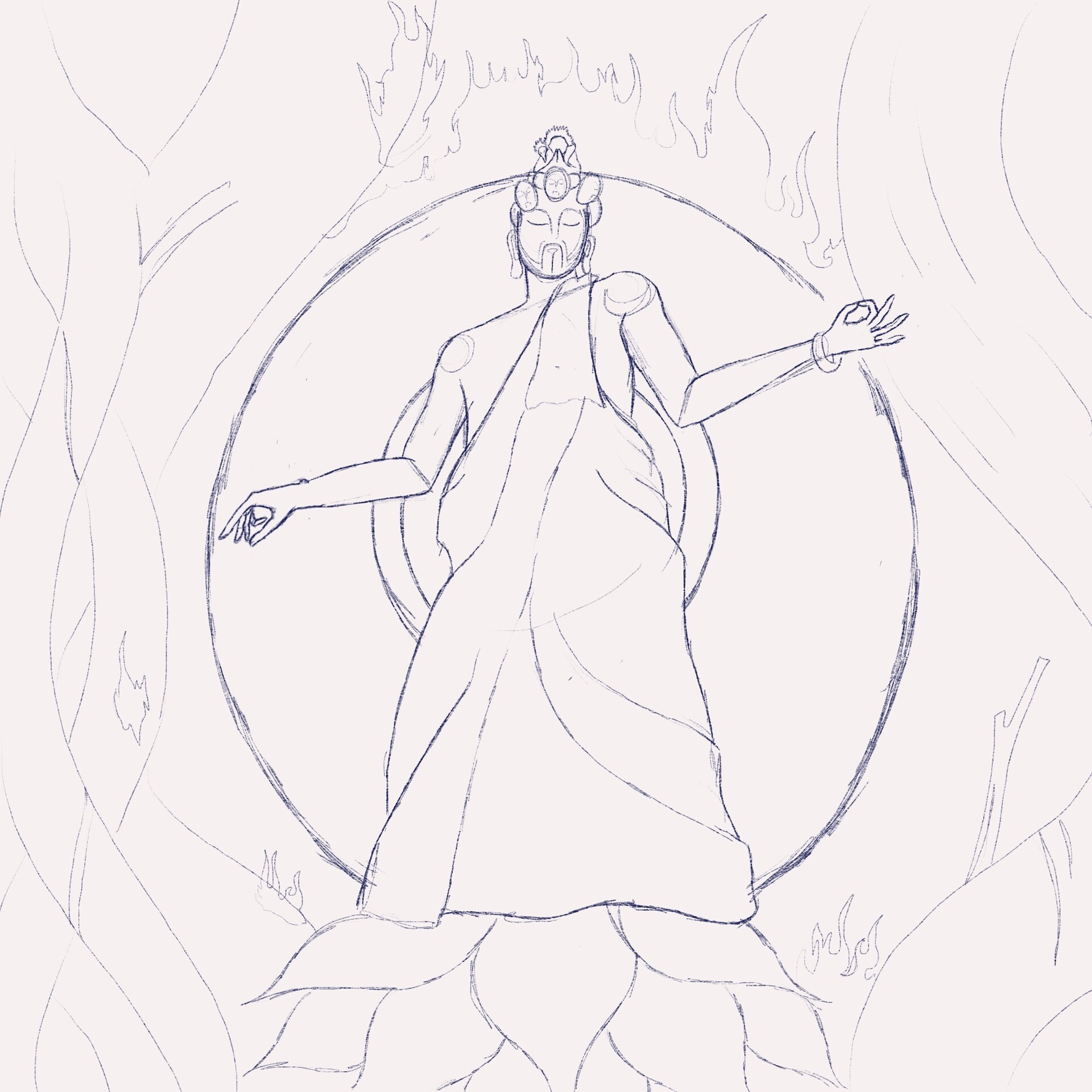 ArtStation - Naruto_- Hashirama Senju Wood Summoning